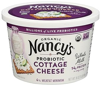 Amazon.com : NANCYS YOGURT Organic Whole Milk Cottage Cheese, 16 OZ ...