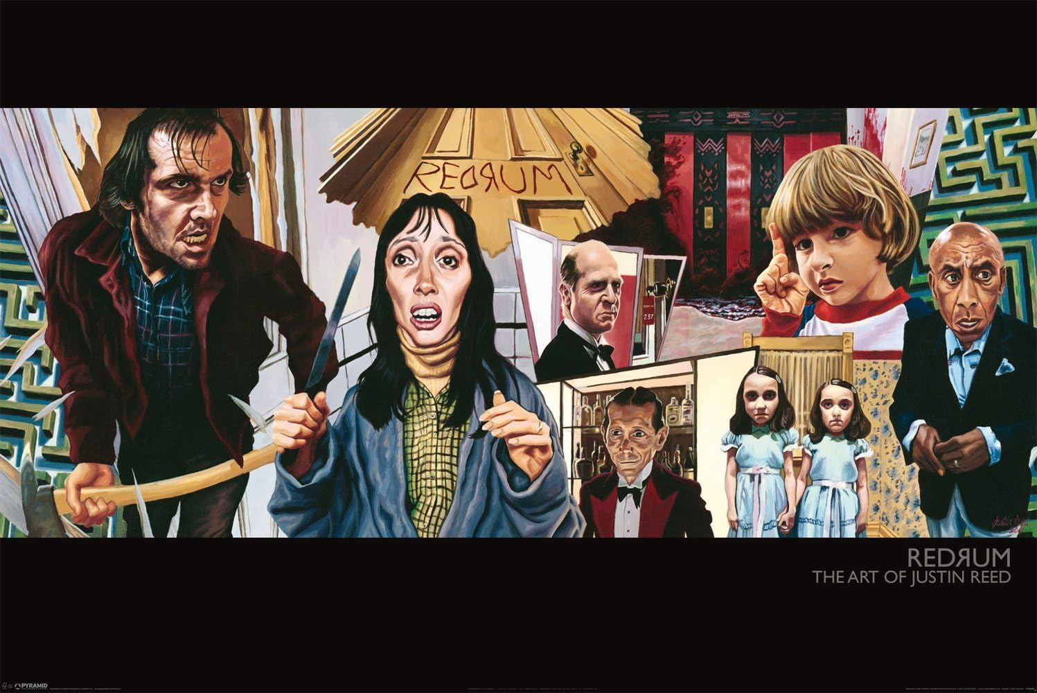Amazon.com: NMR PP32601 Justin Reed Red Rum Decorative Poster: Prints ...