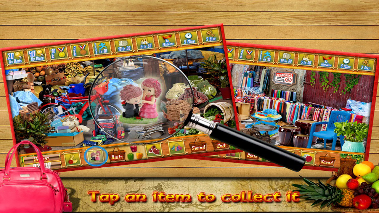 New Hidden Object Game - Market Place - Find 400 new hidden objects in ...
