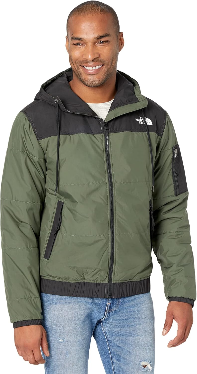 The North Face Highrail Bomber Jacket Thyme LG at Amazon Men’s Clothing ...