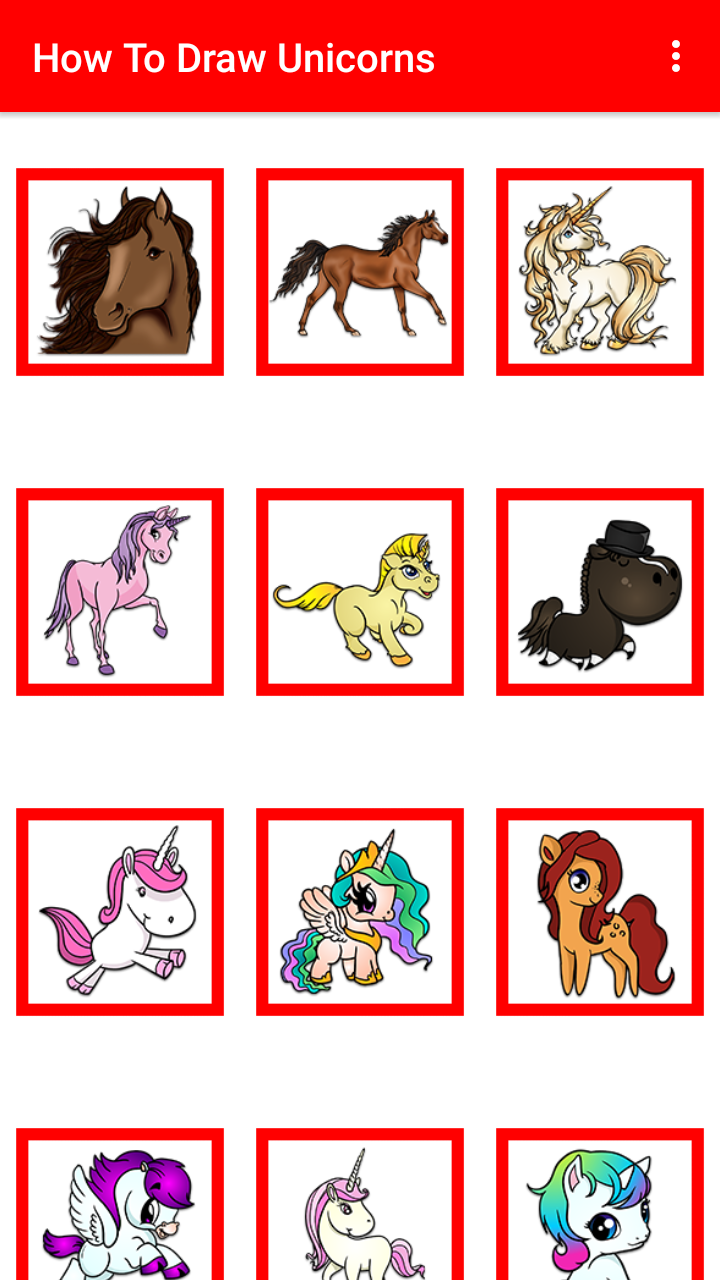 Learn To Draw Unicorns - App on Amazon Appstore