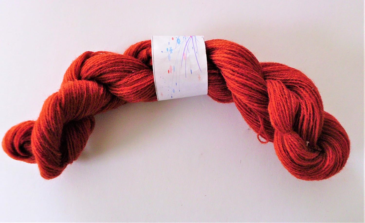 Amazon.com: Rust Red Acrylic Wool Blend Light Weight Yarn
