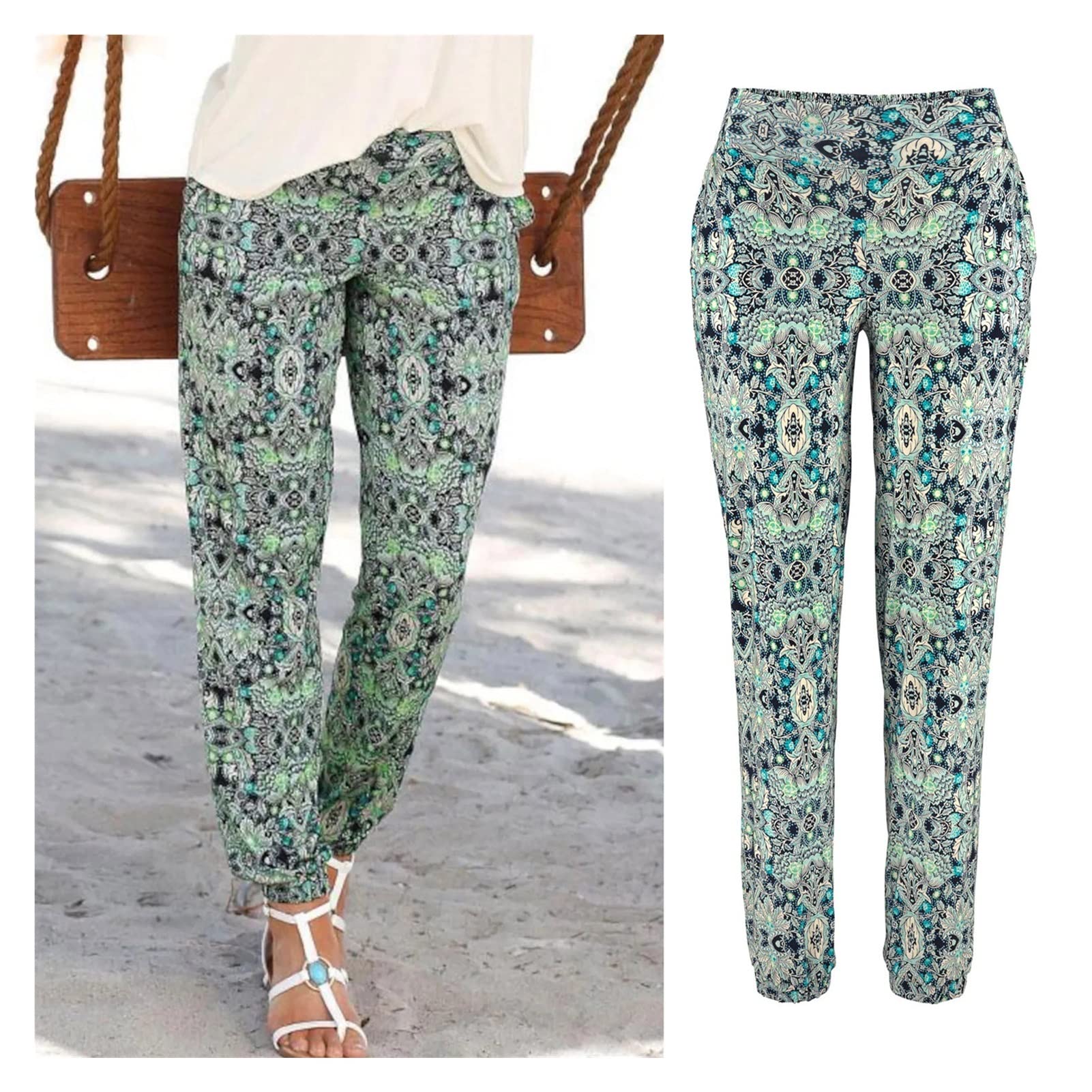 Printed Chinos For Women