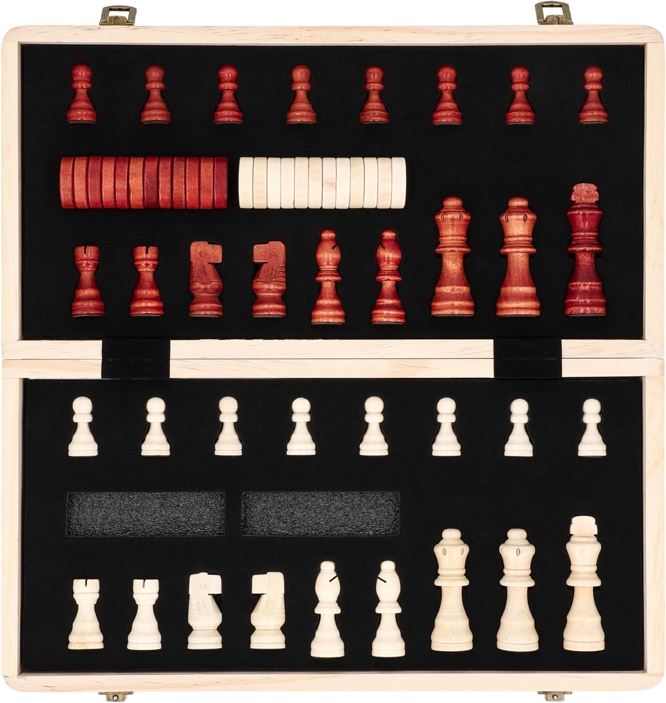 Inca Wood Handmade Magnetic Wooden Chess Set - Beautiful and Portable ...