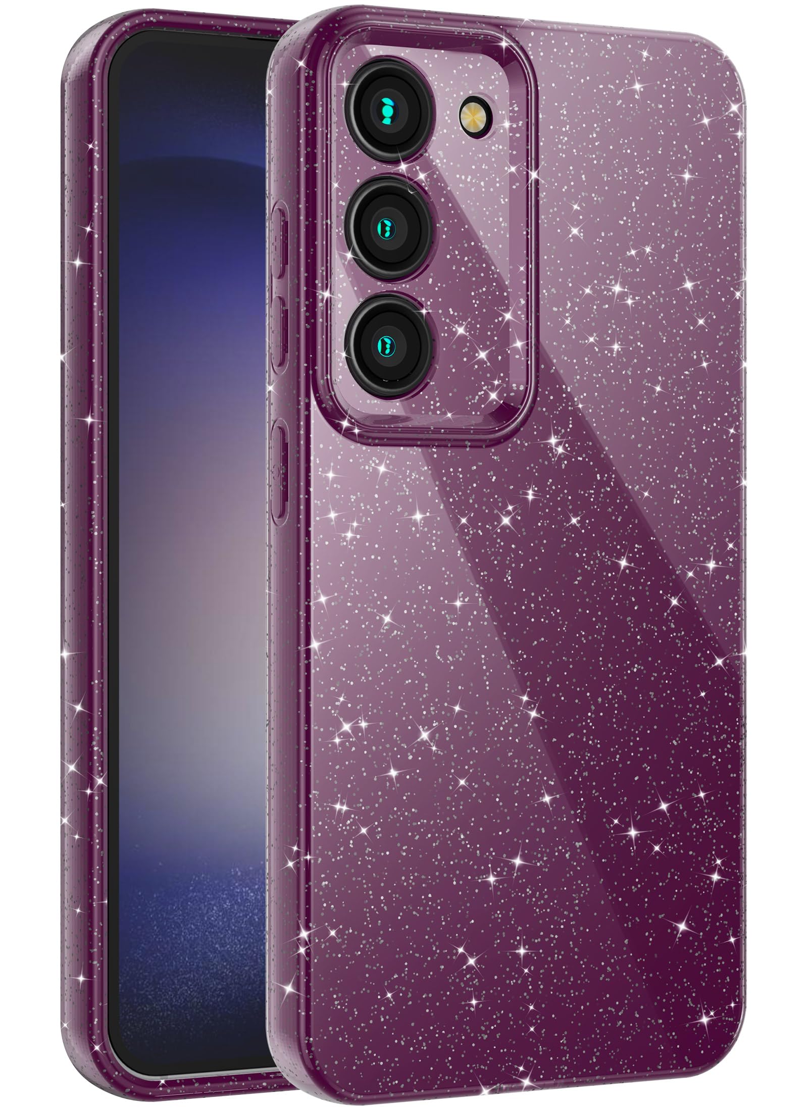 Amazon.com: CUZMIGO Sparkly Case for Samsung Galaxy S23, Cute Neon ...