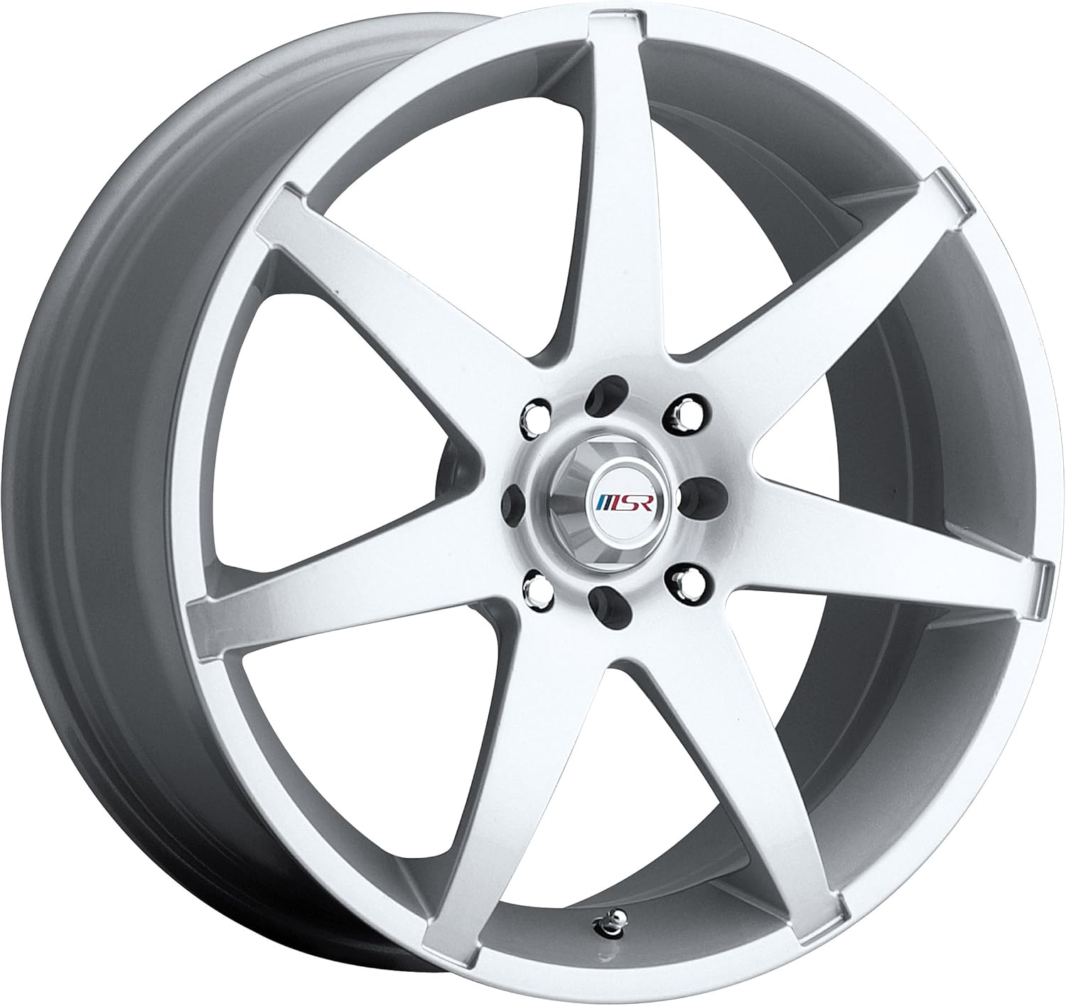 Amazon.com: MSR 126 White Wheel (17x7"/4x100mm) : Automotive