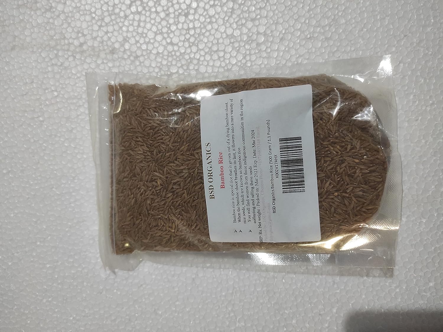 BSD Organics Bamboo Rice 50 kg, Brown : Amazon.in: Grocery & Gourmet Foods
