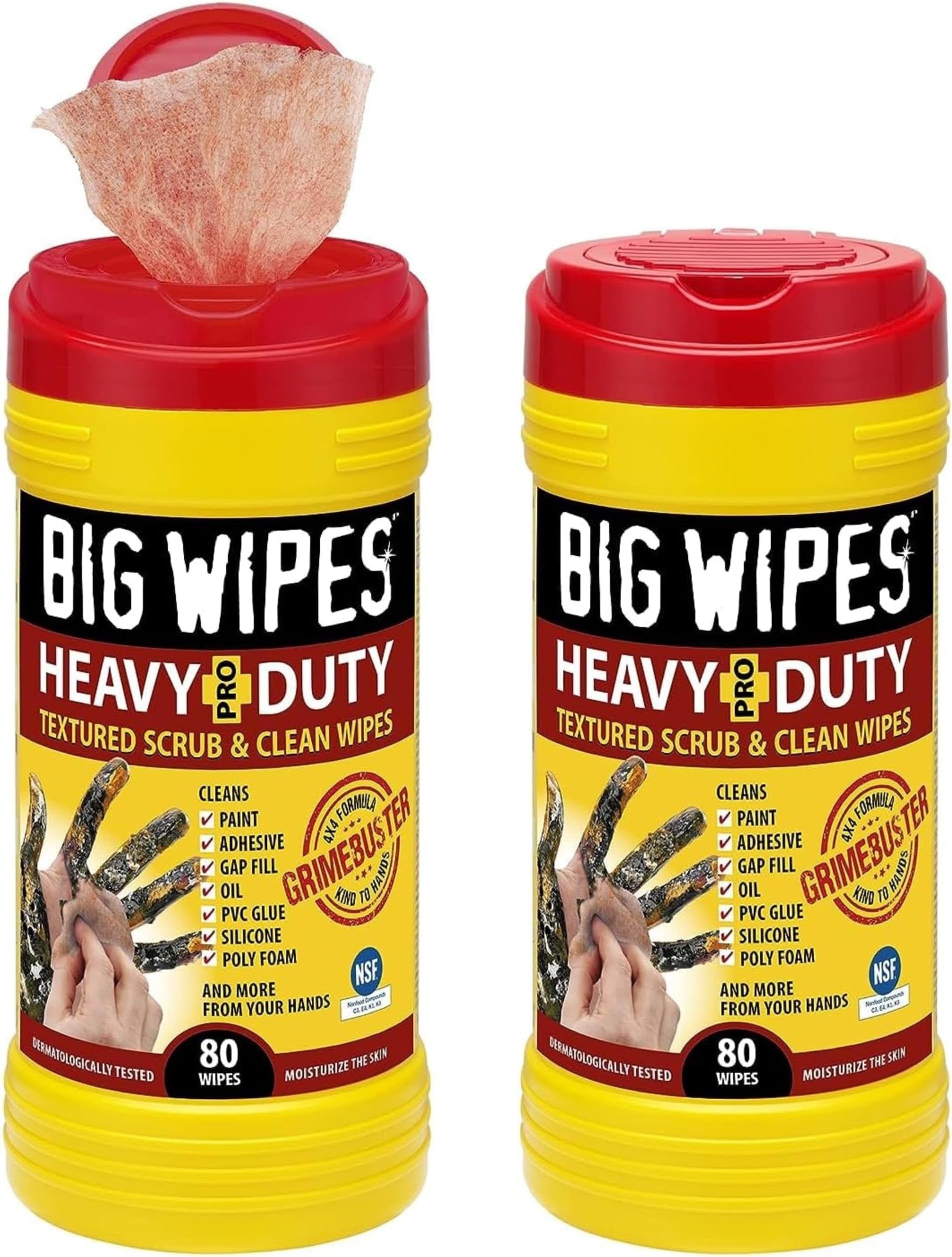 Amazon.com: "BIG WIPES HEAVY DUTY PRO+ 240 WIPE BUCKET HEAVY DUTY ...