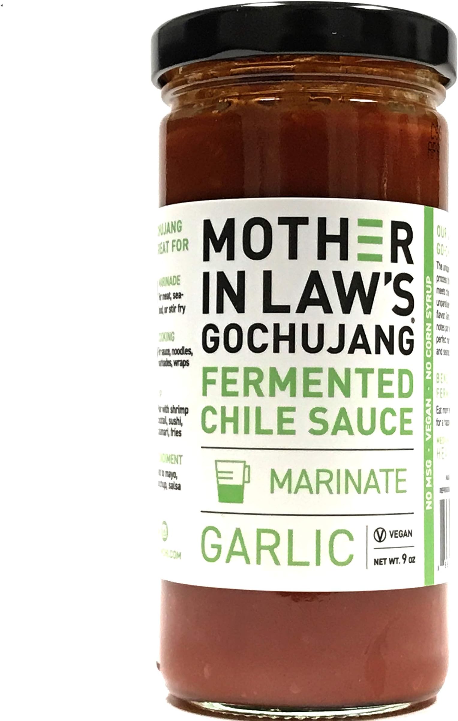 Amazon.com : Mother-In-Law's Kimchi Fermented Chile Paste, Garlic, Pack ...