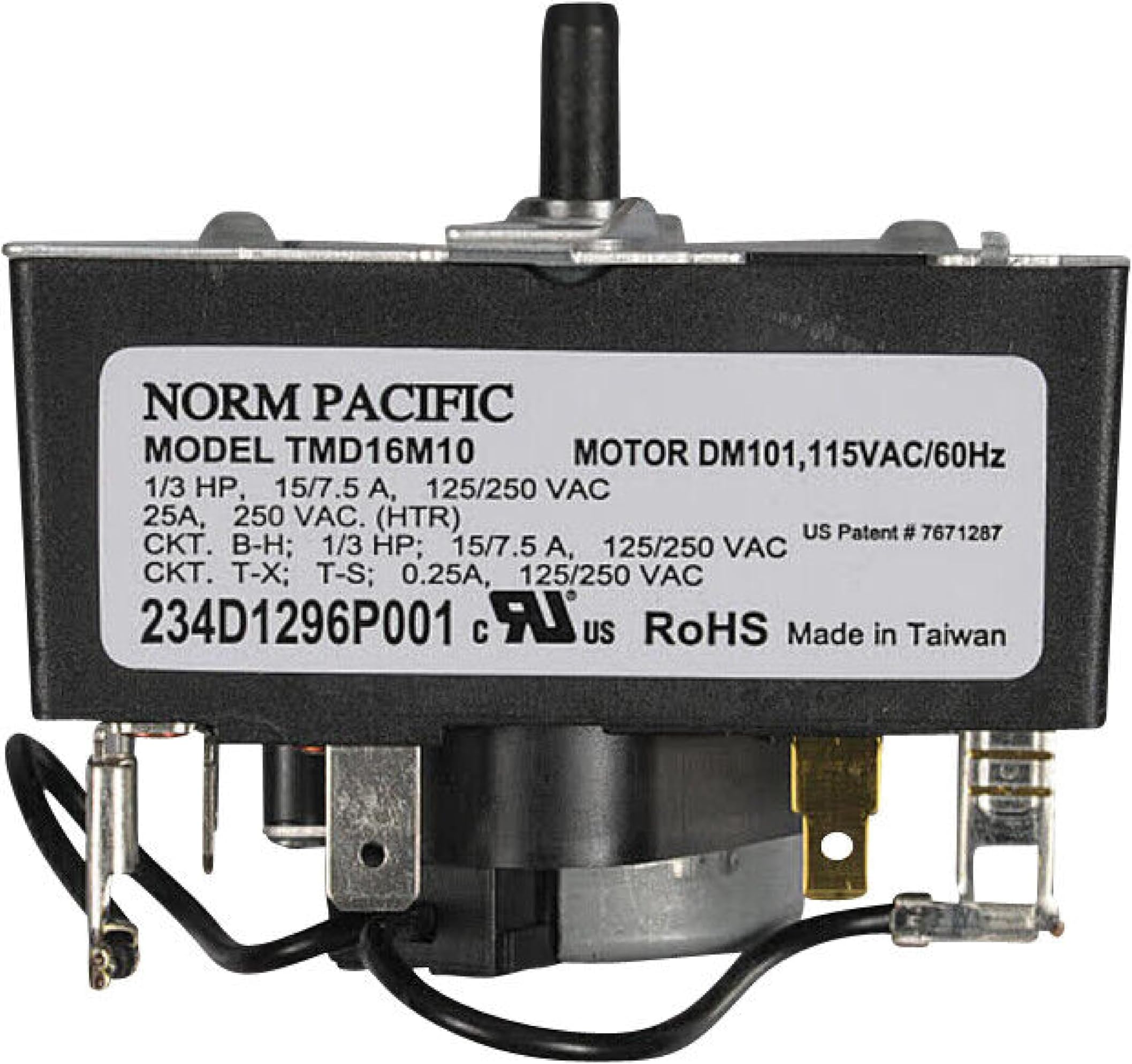 Amazon.com: E-DrUS NORM Model TMD16M10 EDU0143 Dryer timer Fits old #s ...