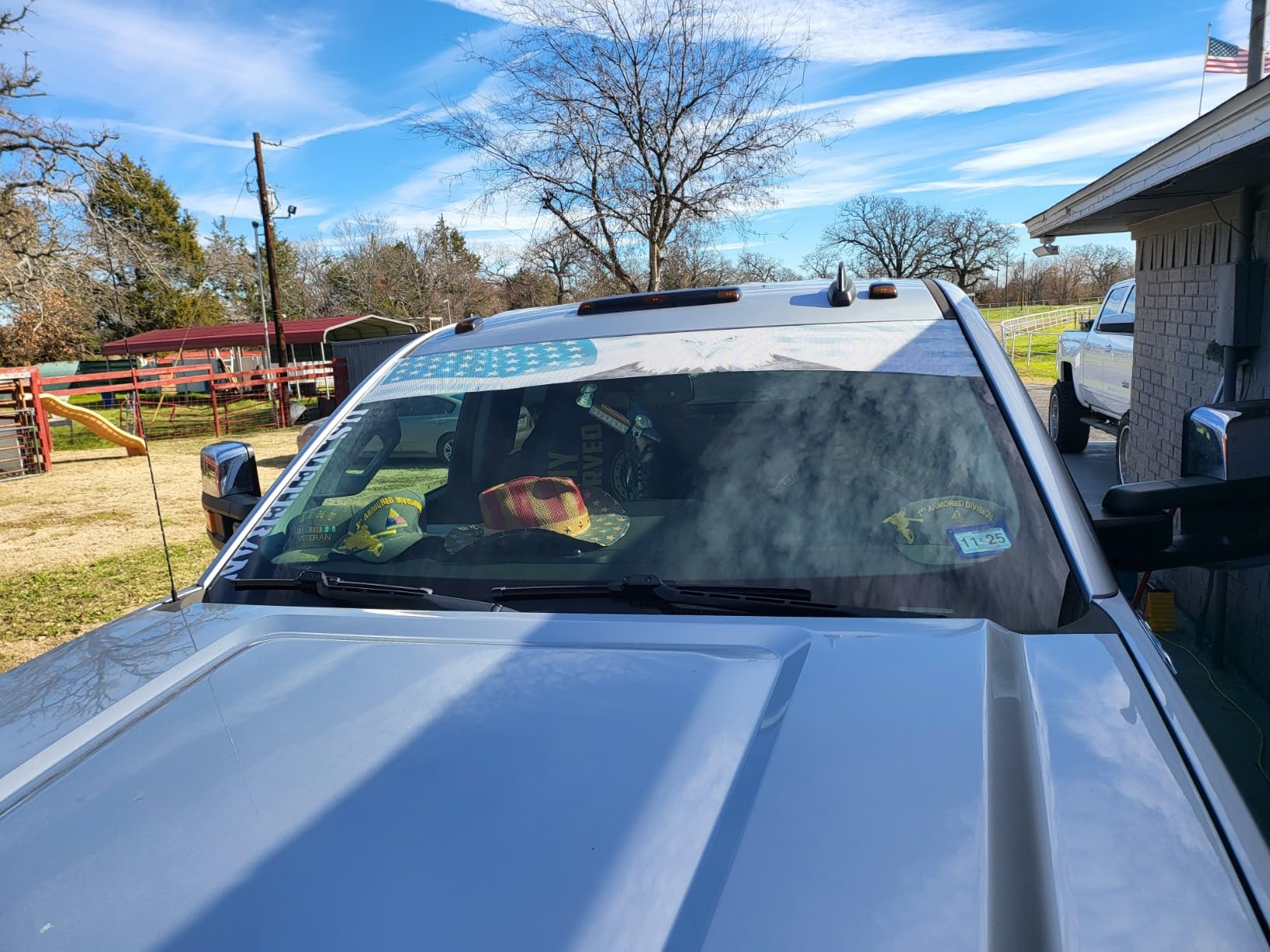 Amazon.com: ATMOMO Front Windshield Decal Vinyl Sticker Strip ...