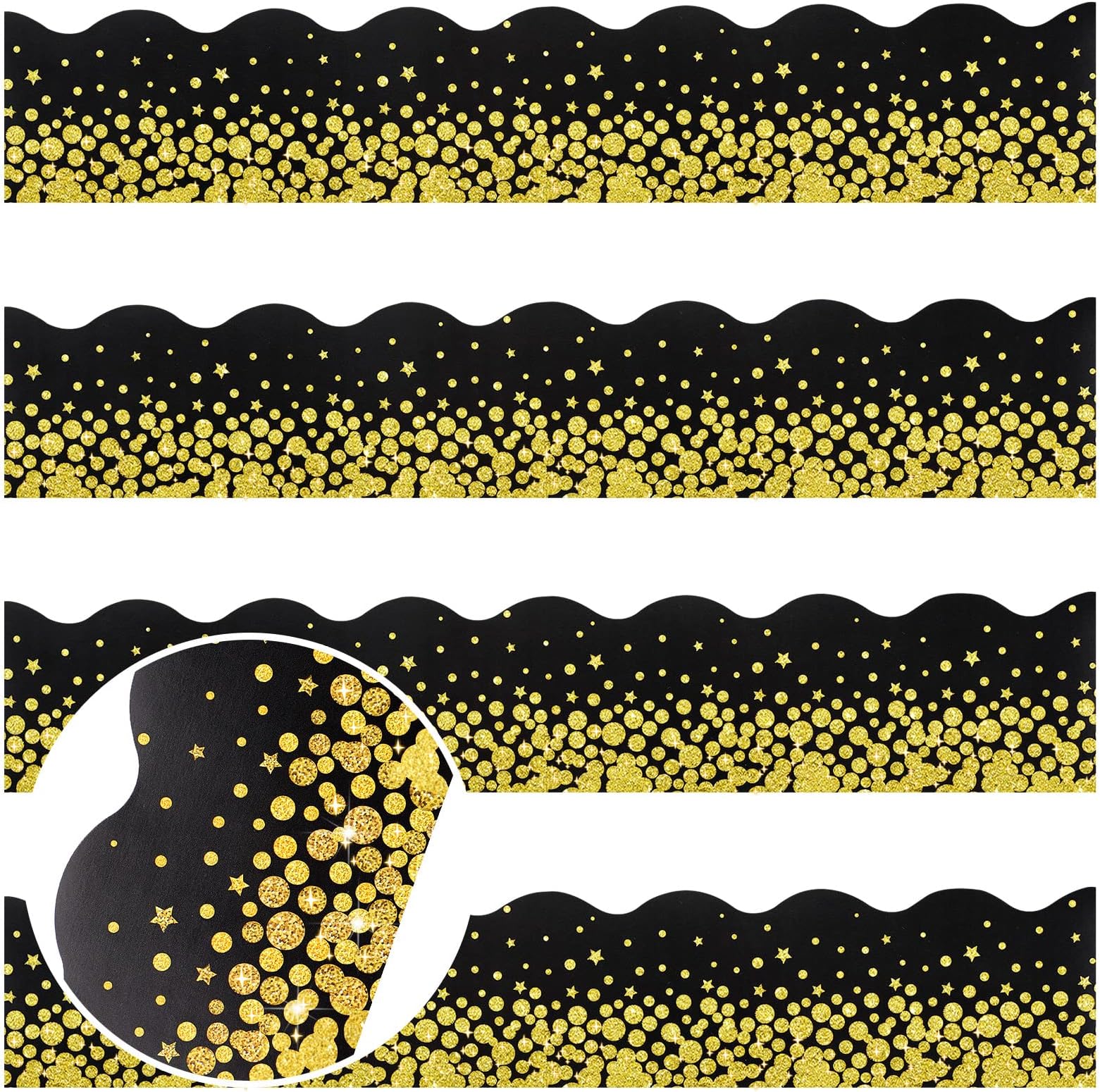 Amazon.com: Containlol 118 Feet Bulletin Board Borders, Classroom ...