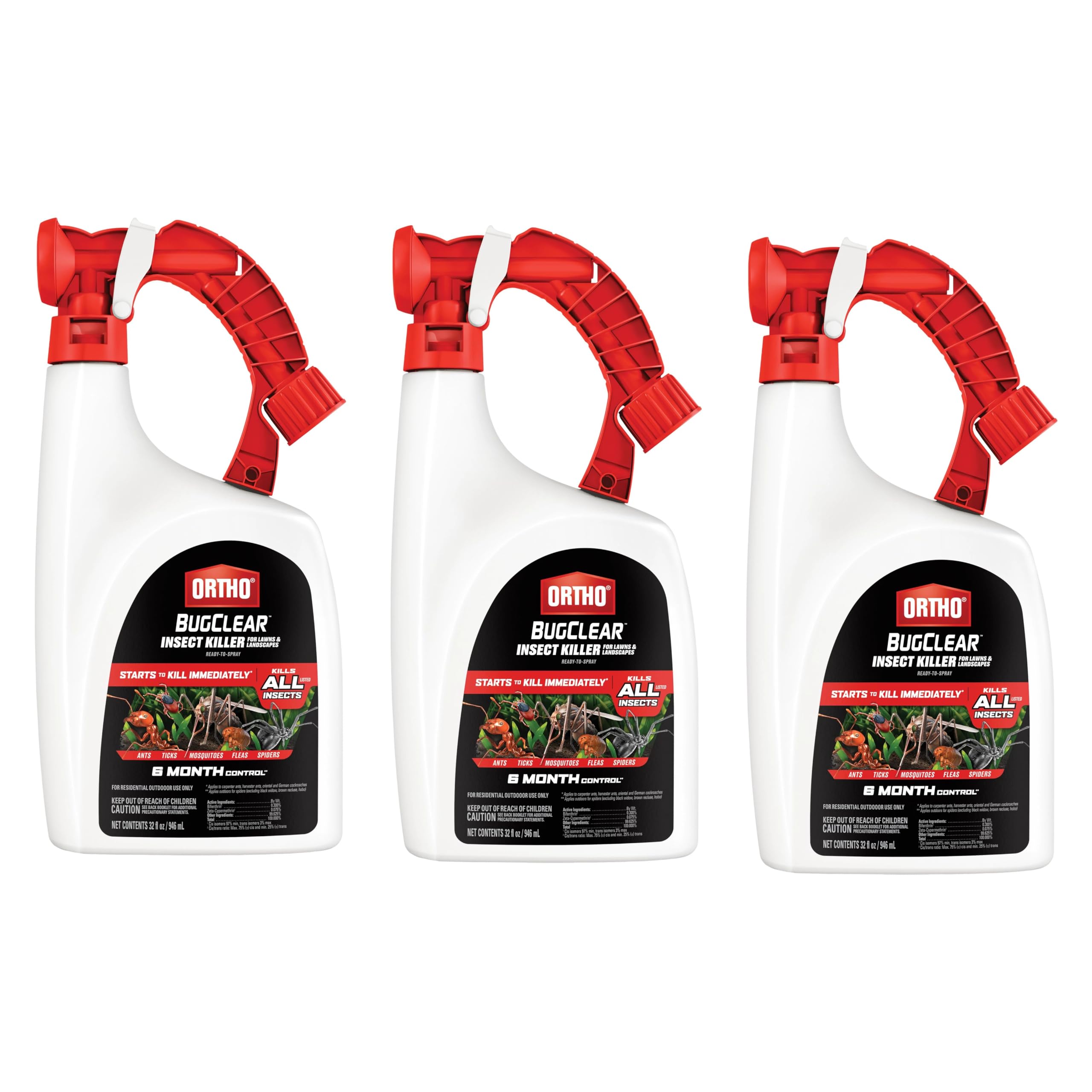 Amazon.com: Ortho BugClear Insect Killer for Lawns and Landscapes Ready ...