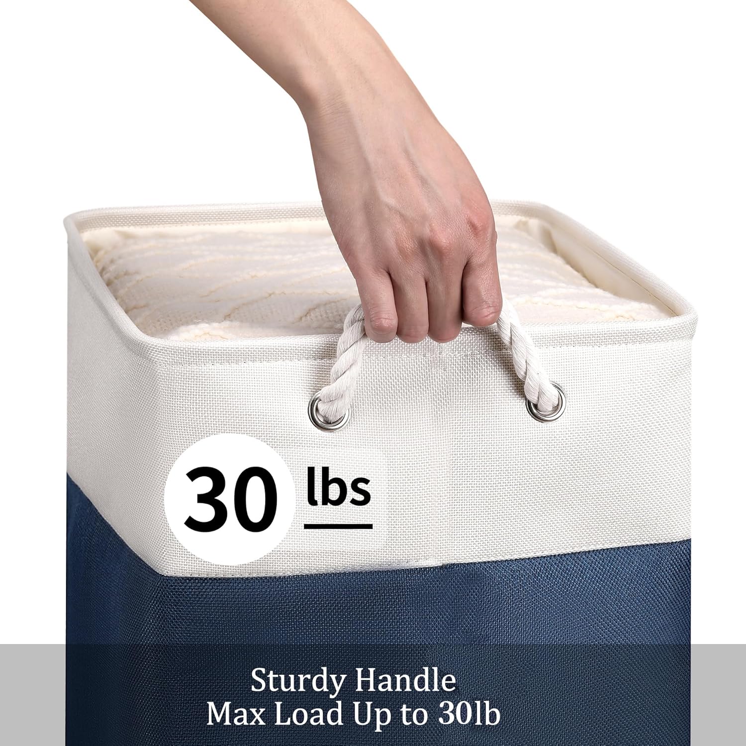 KITCSTI Cestas de almacenamiento para organizar, contenedor de ...