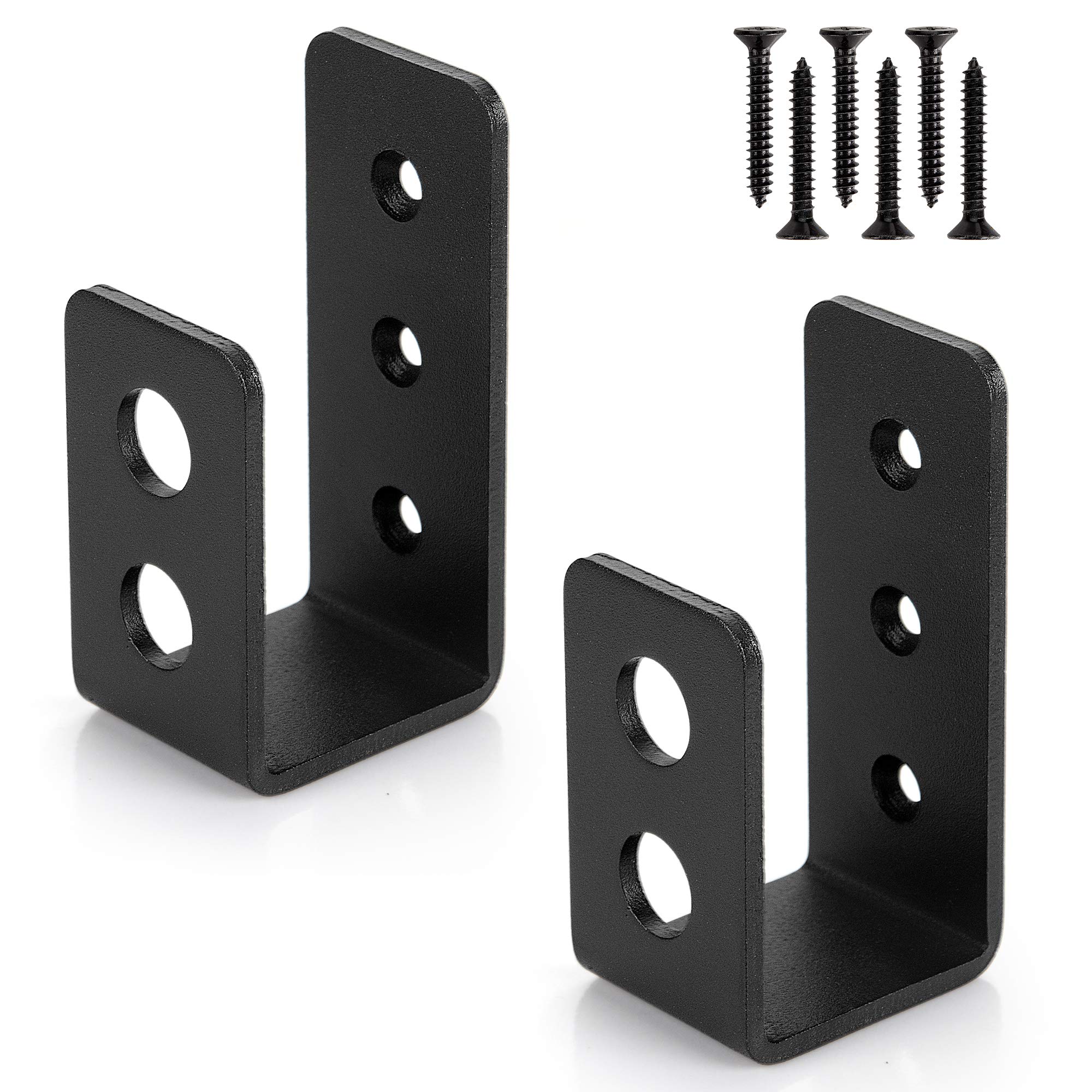 Buy 2x4 1 5x3 5 Inch Door Barricade Brackets 2 Pcs Drop Open Bar