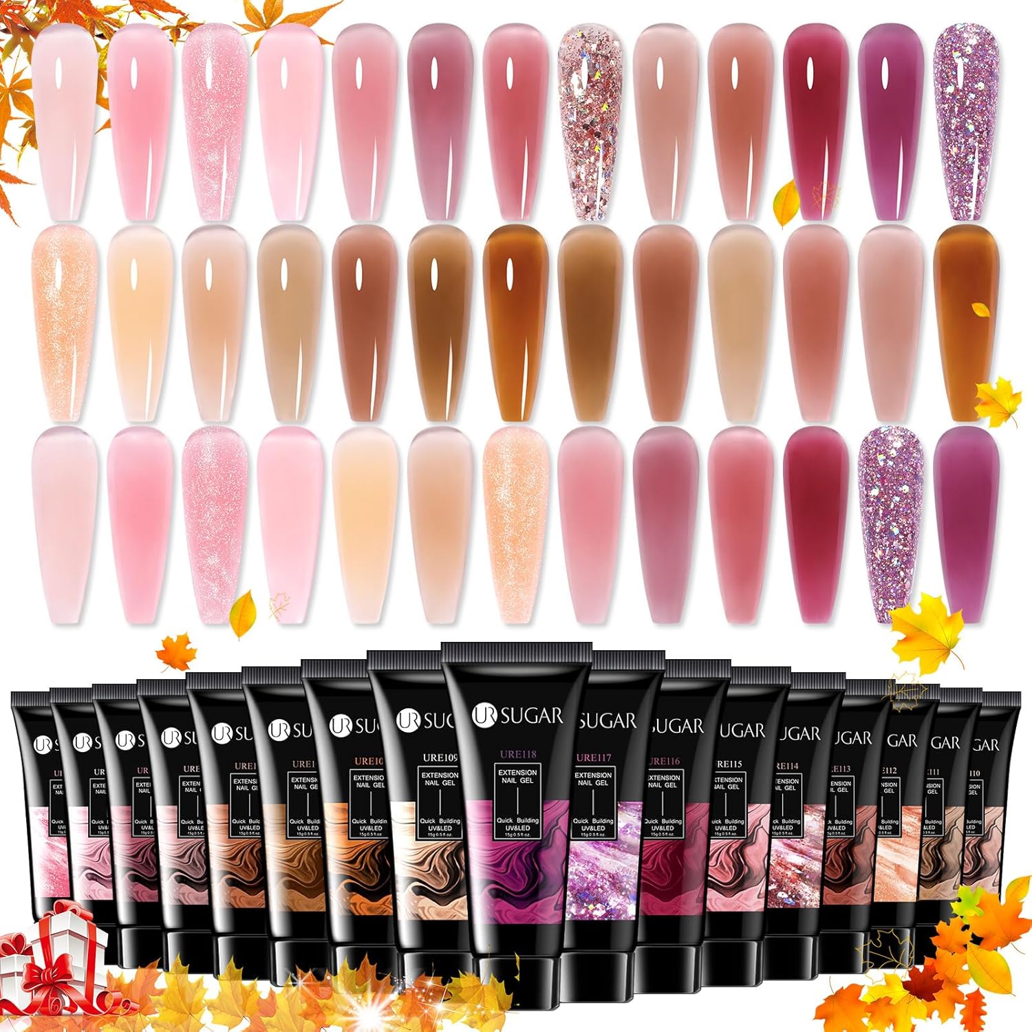 UR SUGAR 15ML Poly Nail Gel Ricostruzione Unghie Gel Acrygel Extension ...