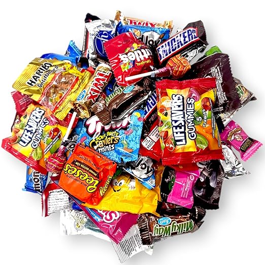 Amazon.com : Klub Bulk Chocolate and Chewy Fruity Candy Variety ...