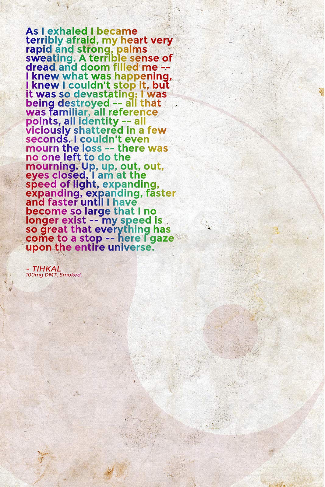 Dmt Trip Quotes Terence McKenna Quote: [DMT] Raises All The Questions