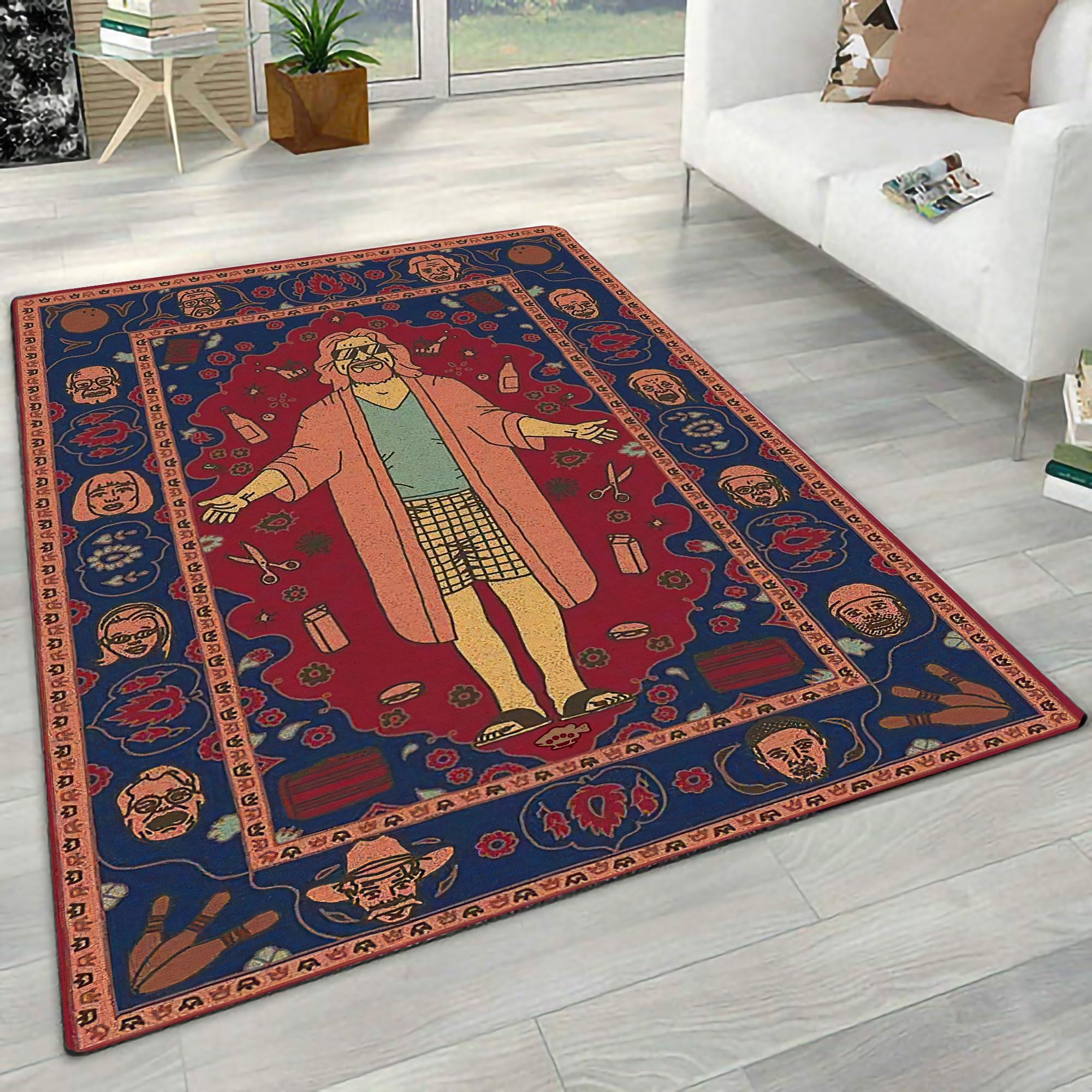 Amazon.com: Lotus Towel Big Lebowski Rug - Dude Rug | Fantastic Fan ...