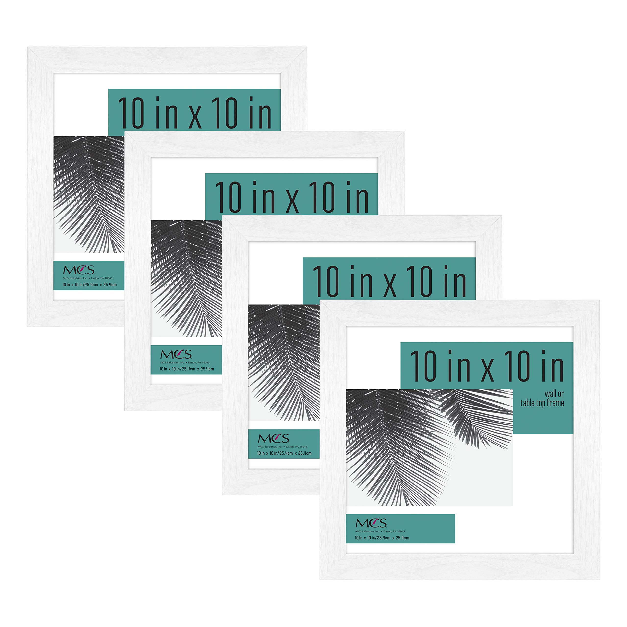 Snapklik.com : MCS Studio Gallery 10x10 Picture Frame White Woodgrain ...