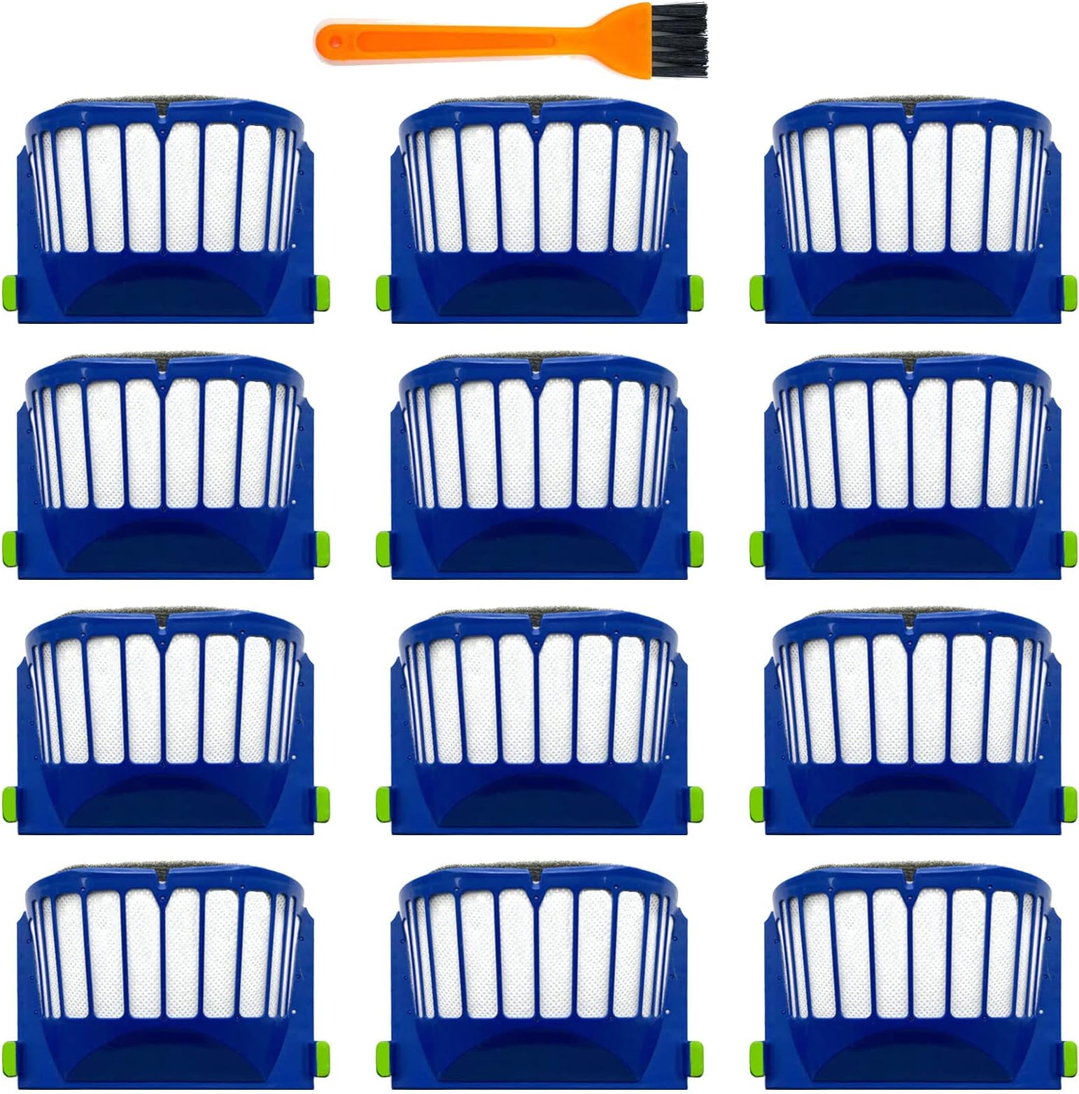 Amazon.com: Amyehouse Replacement Parts 10 x Aero Vac Filters Kit Compatible with iRobot Roomba ...
