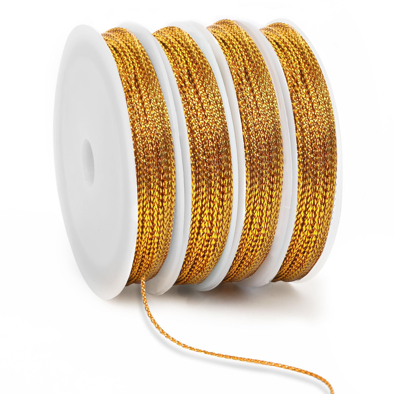 Snapklik.com : Christmas Cording For Crafts, Gold Cording String Hanger ...