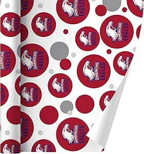 Amazon.com: GRAPHICS & MORE American University Eagles Logo Gift Wrap ...