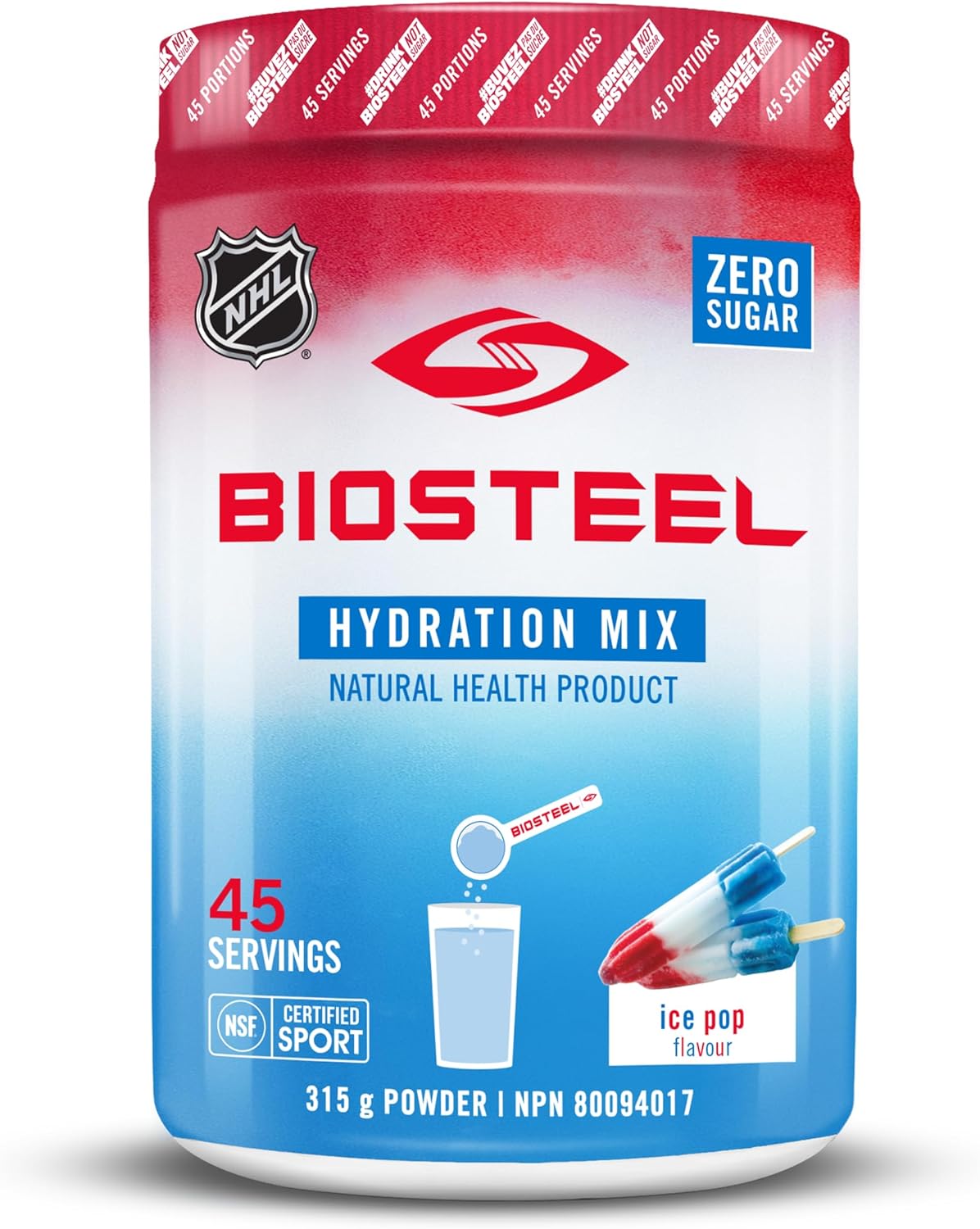 BioSteel Hydration Mix, Great Tasting Hydration with Zero Sugar, and No ...