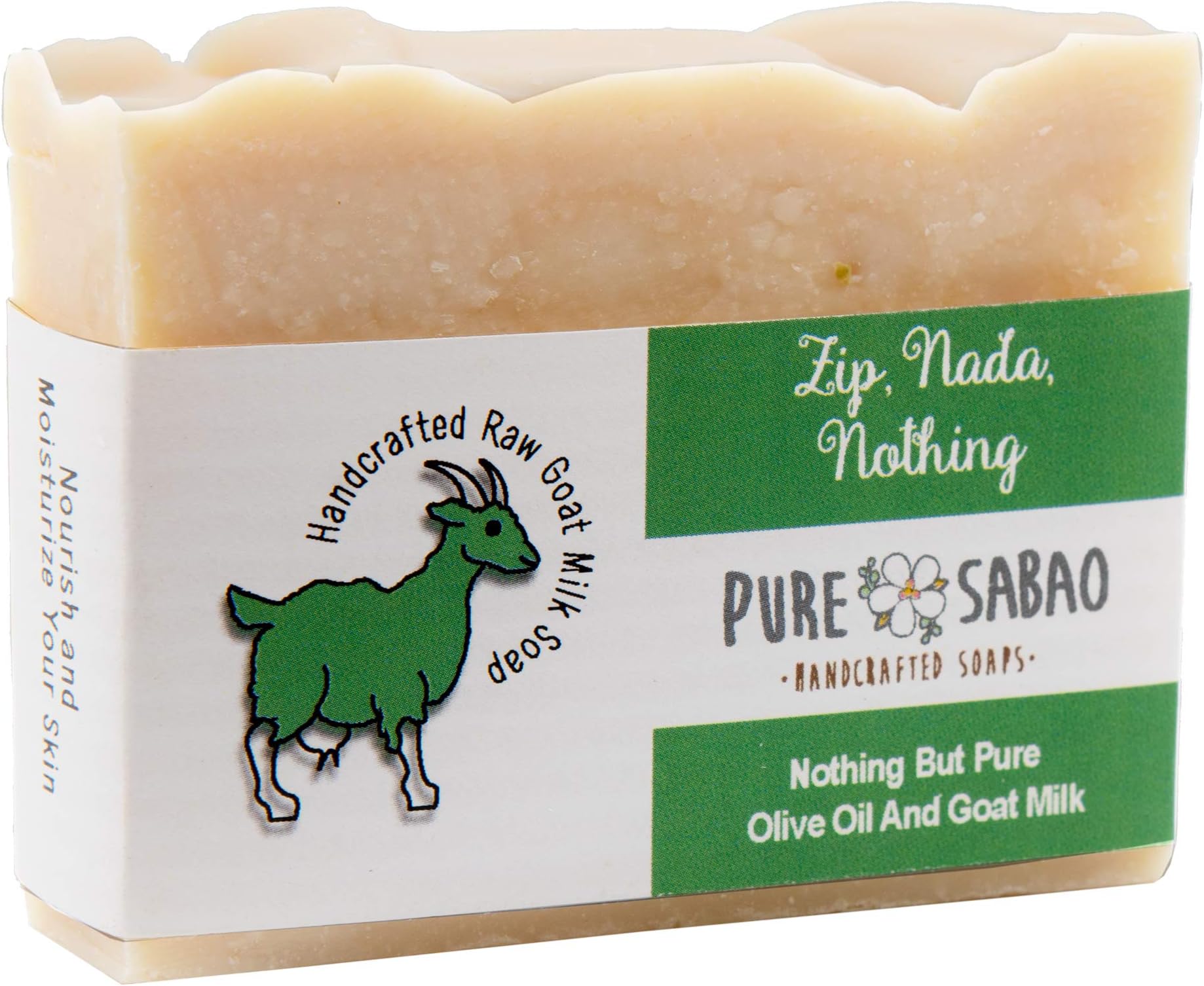 Amazon.com : Pure & Natural (unscented)- Handmade Goats Milk Soap ...