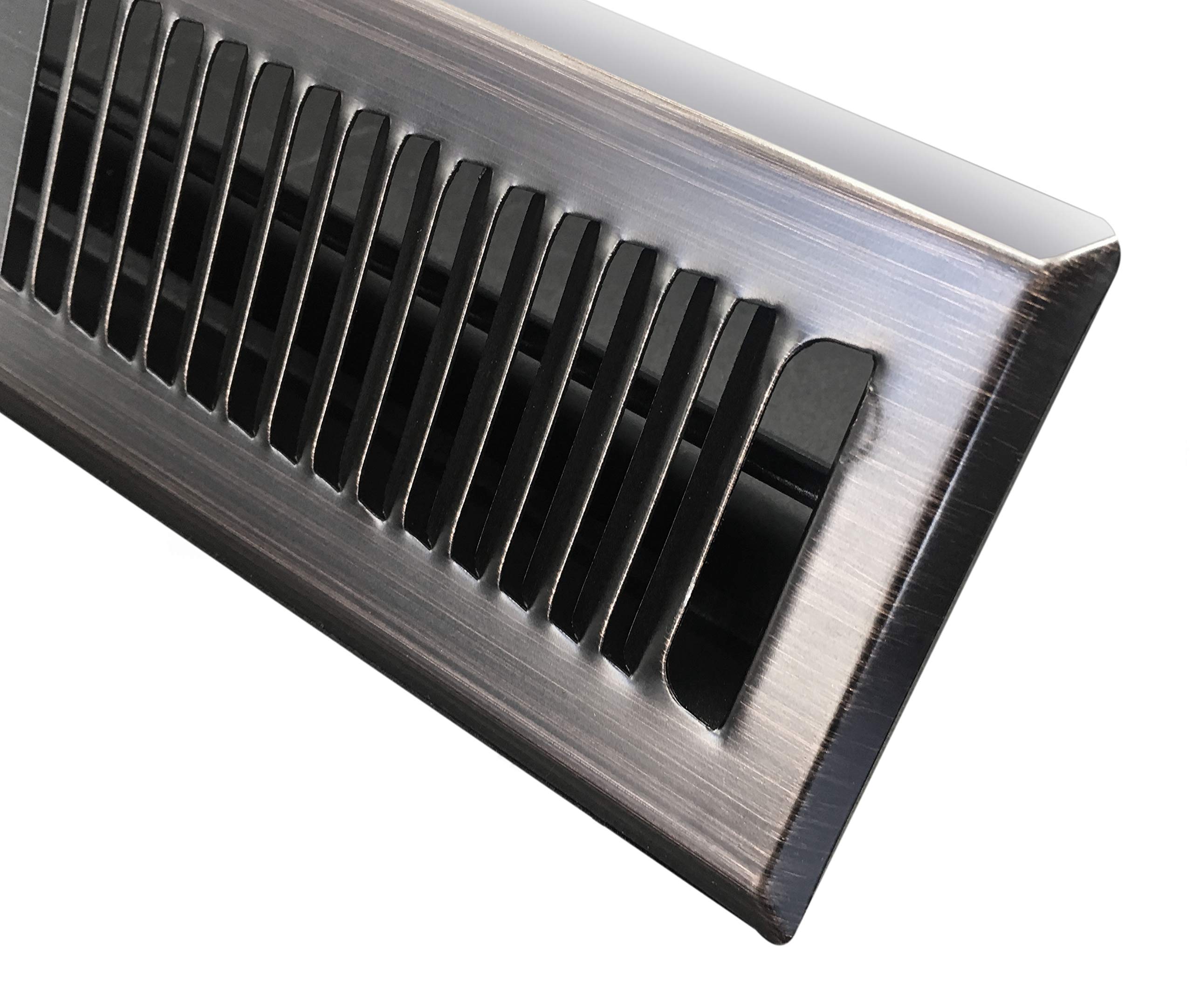 Snapklik.com : HVAC Premium 2" X 12" Modern Floor Register Grille