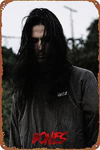 Amazon.com: Bones Bones Hiphop Rapper Metal Tin Sign Poster Vintage Art ...