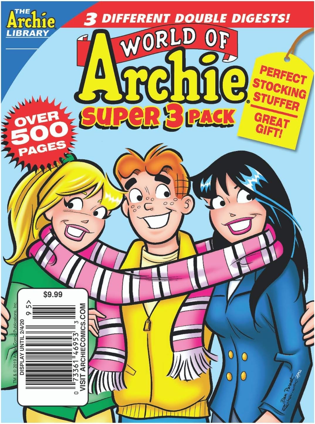 Amazon.com: Archie Comics Digest Value Packs (Archie Winter 2020 3-Pack ...