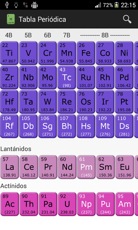 Periodic Table - App on Amazon Appstore