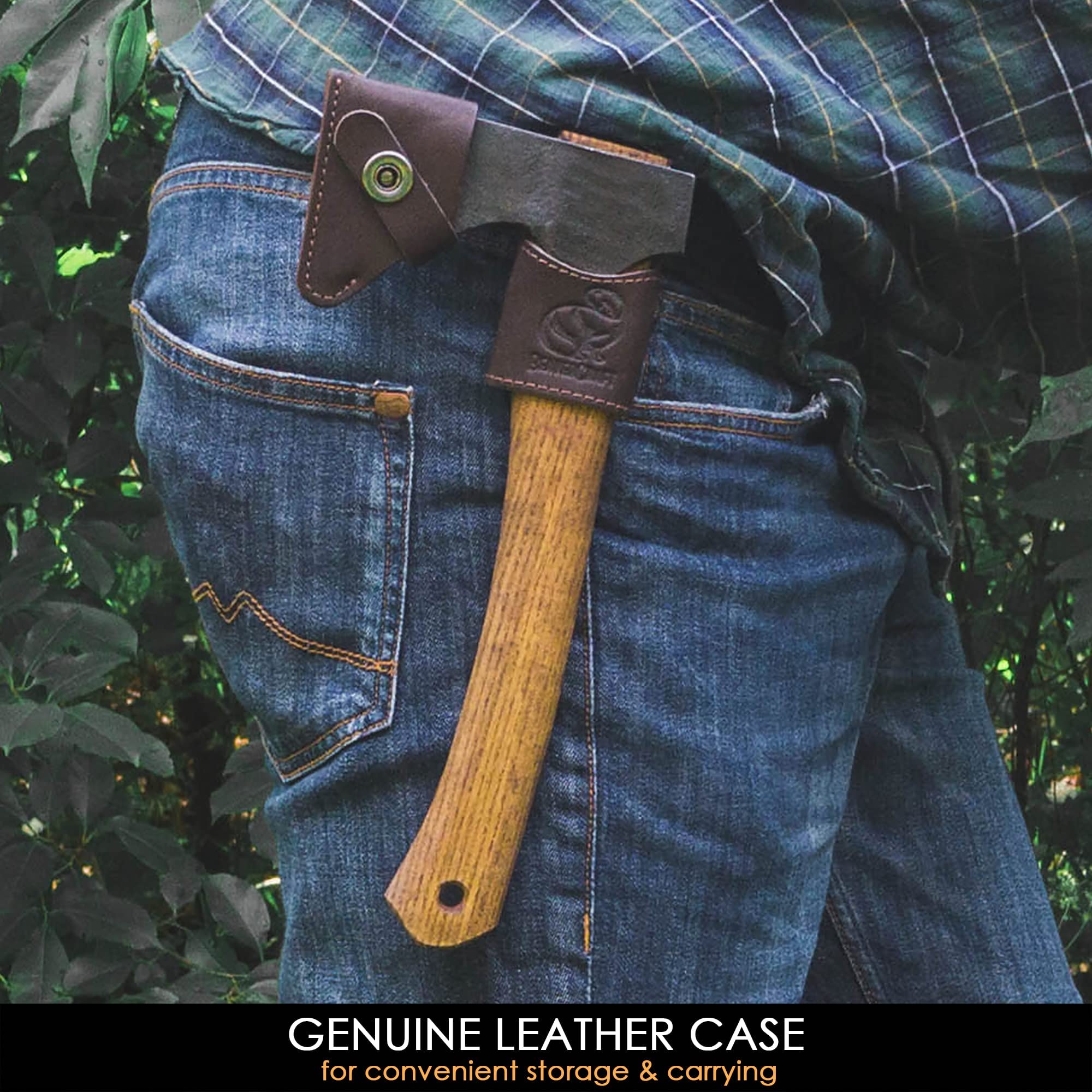 Snapklik.com : BeaverCraft Hand Forged Hatchet Axe
