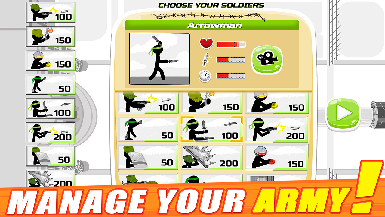 Stickman Army : The Defenders - App on the Amazon Appstore