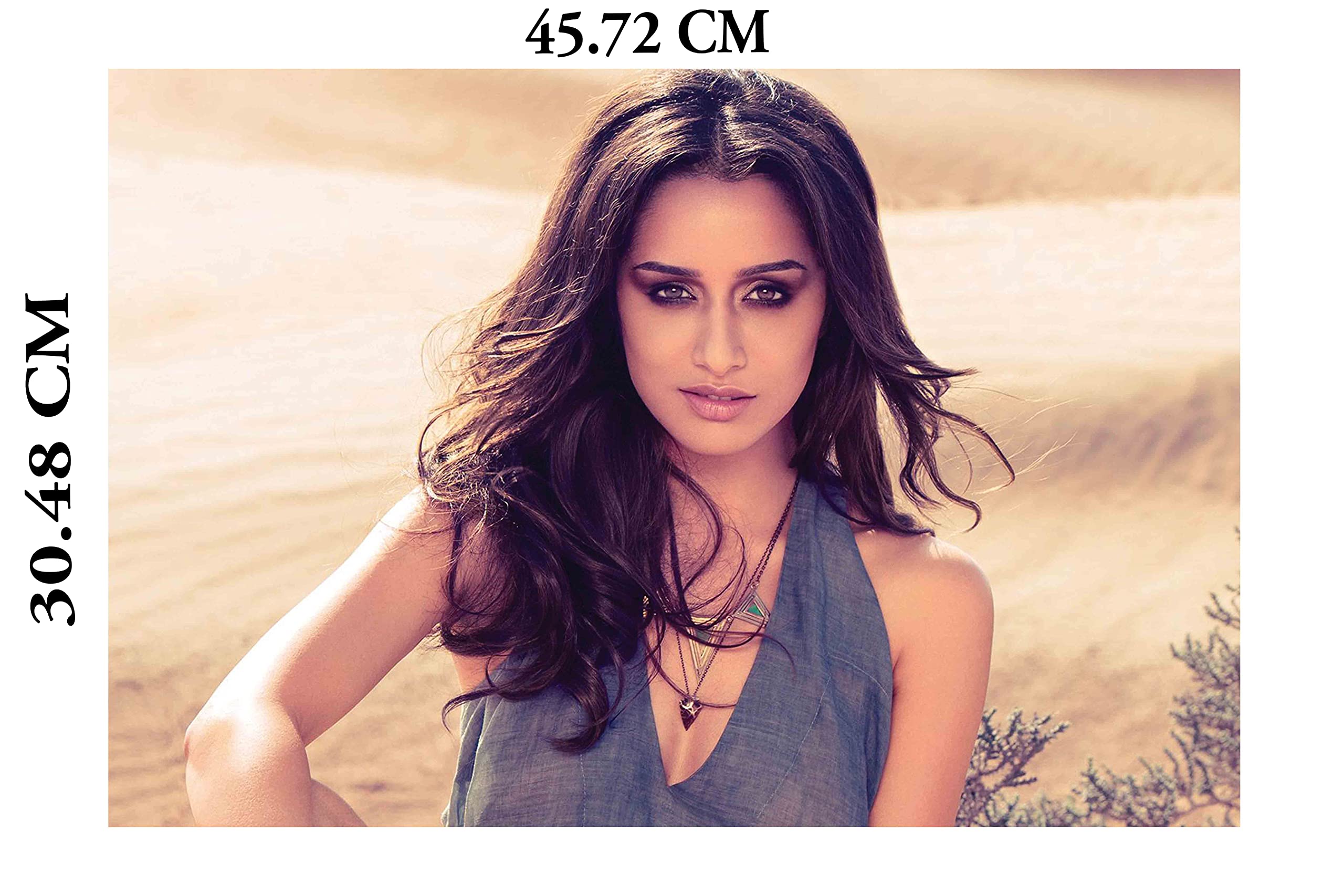 Buy Famous Personality Shraddha Kapoor Poster|Actress Poster|Decorative ...