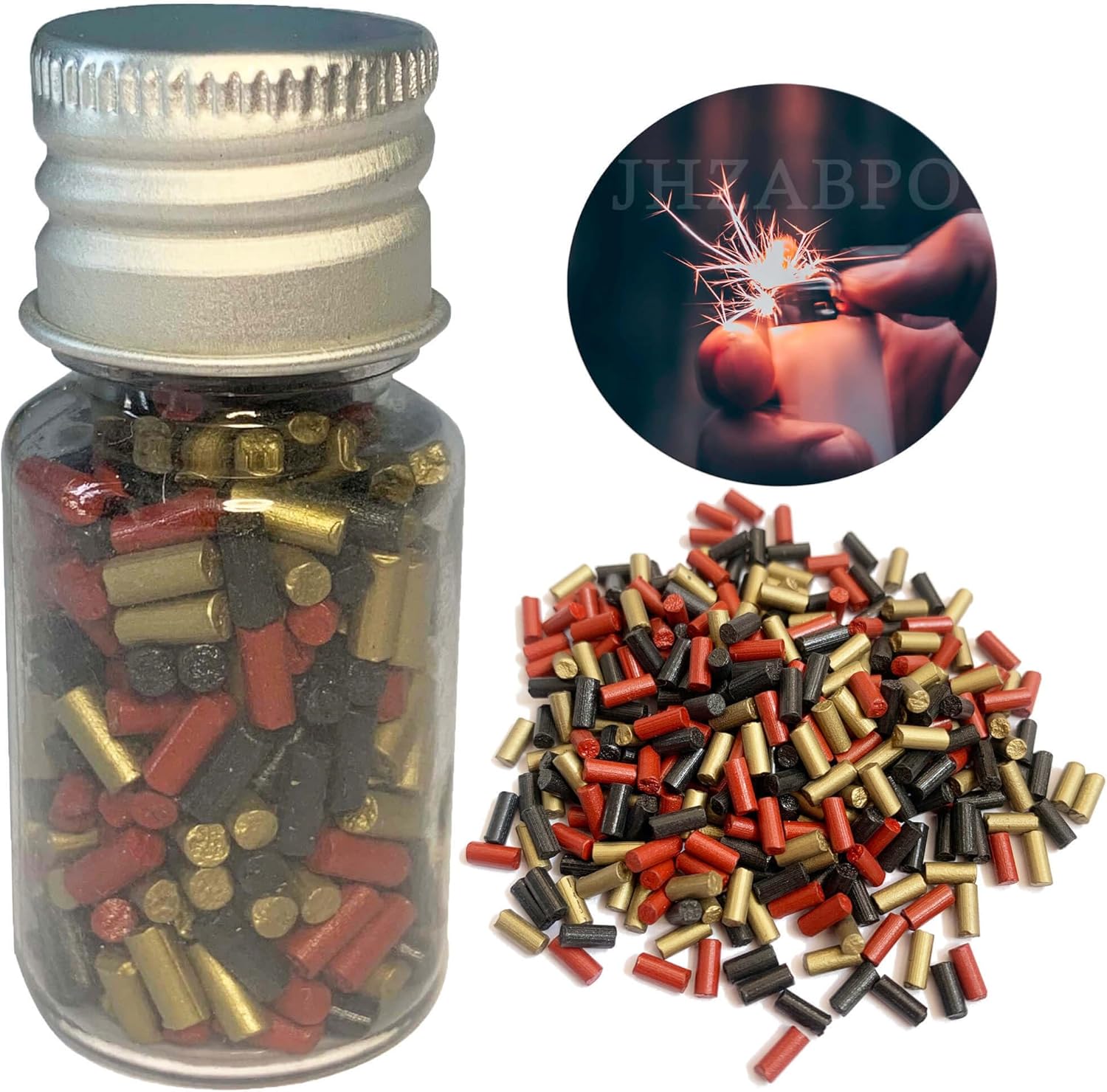 Amazon.com: JHZABPO Lighter Replacement Flints, Lighter Flint Striker ...