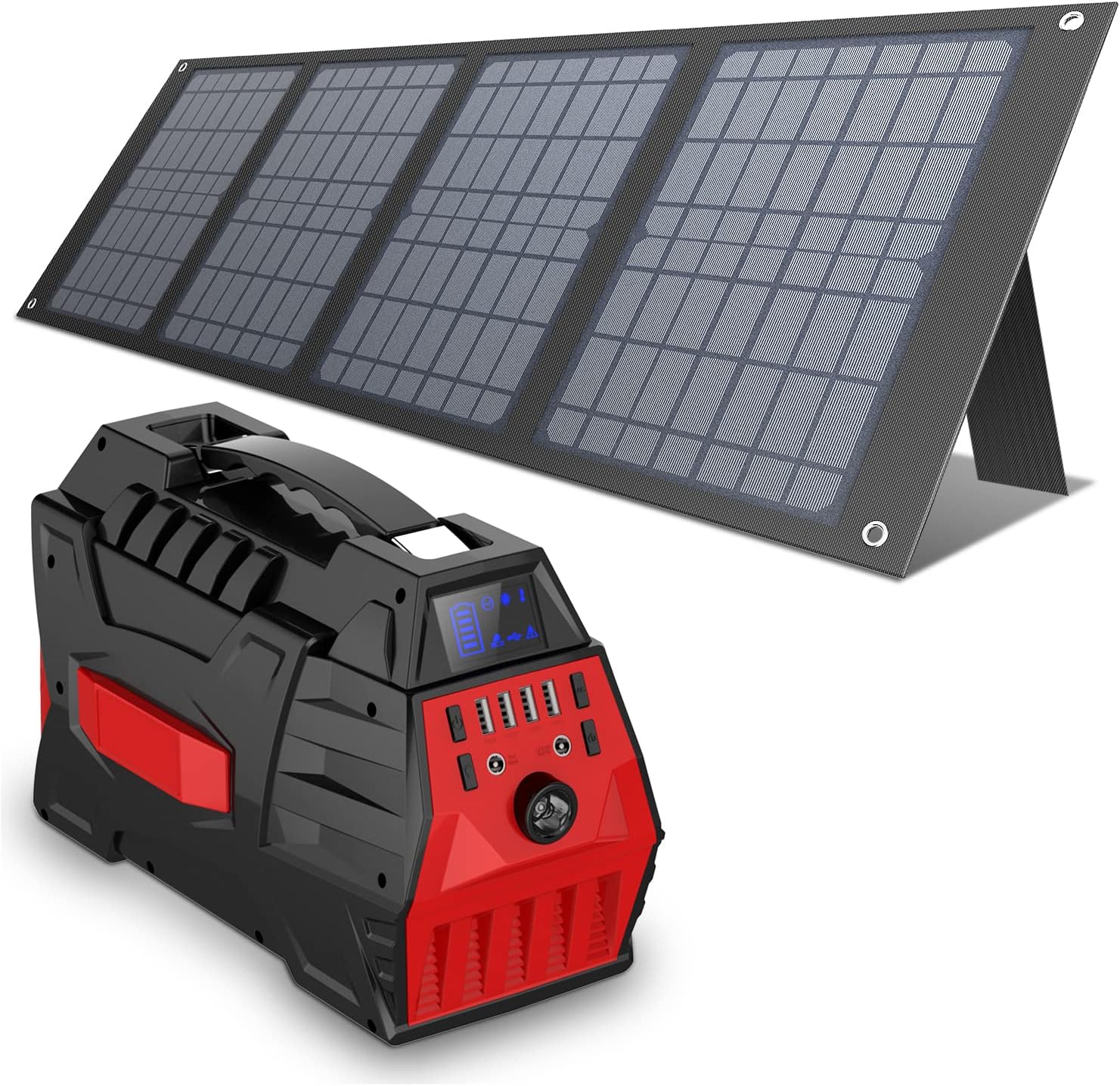 Estación de energía portátil de 296 Wh con panel solar de 40 W ...