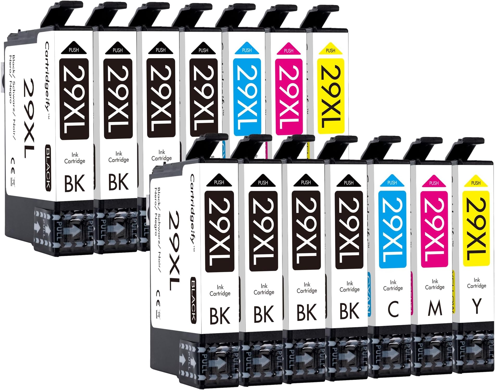 COMETE - 29XL - Lot de 15 Cartouches Encre Compatible avec Epson 29 ou ...