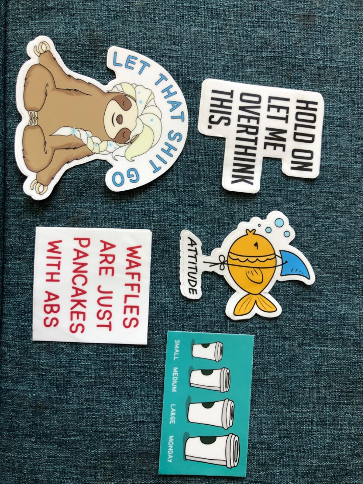 Amazon.com: Funny Waterproof Vinyl Sticker Pack for Hydro Flasks, Water ...