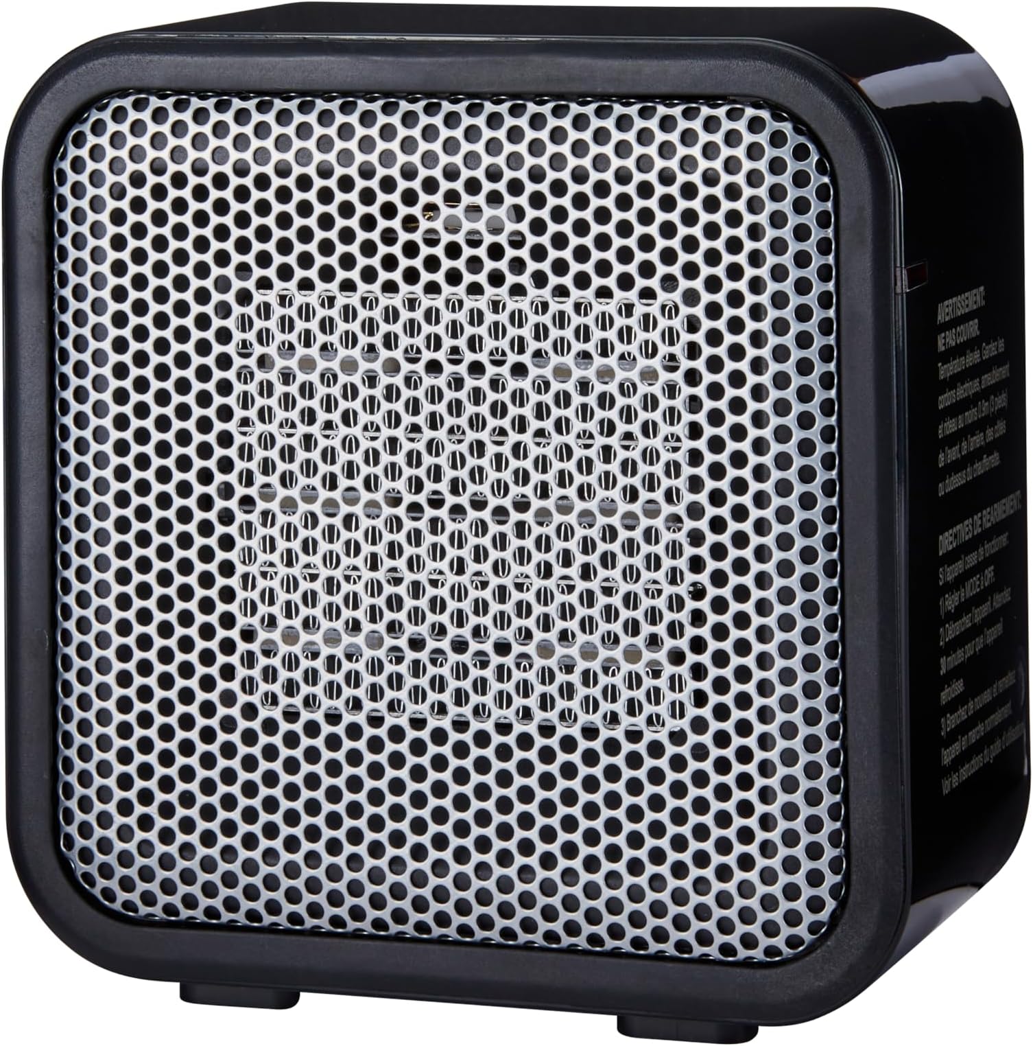 Amazon.com: Amazon Basics Ceramic Space Heater, Mini Heater for Office ...