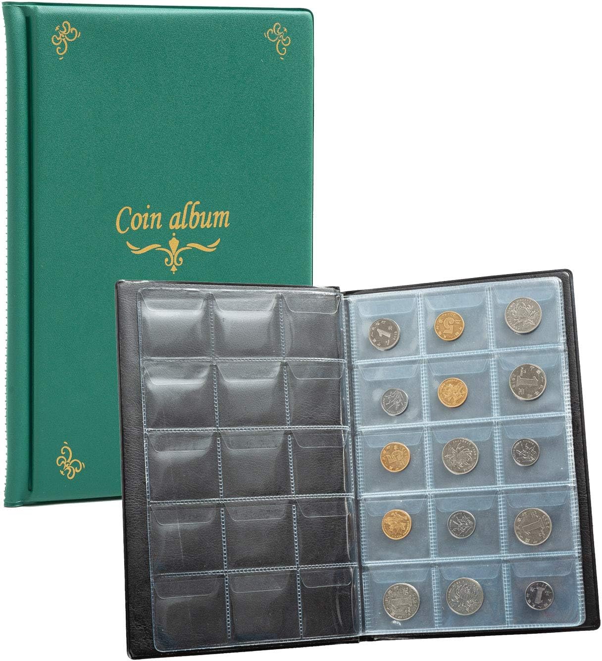 Amazon.com : Eage Coin Collection Holder Album for Collectors, 150 ...