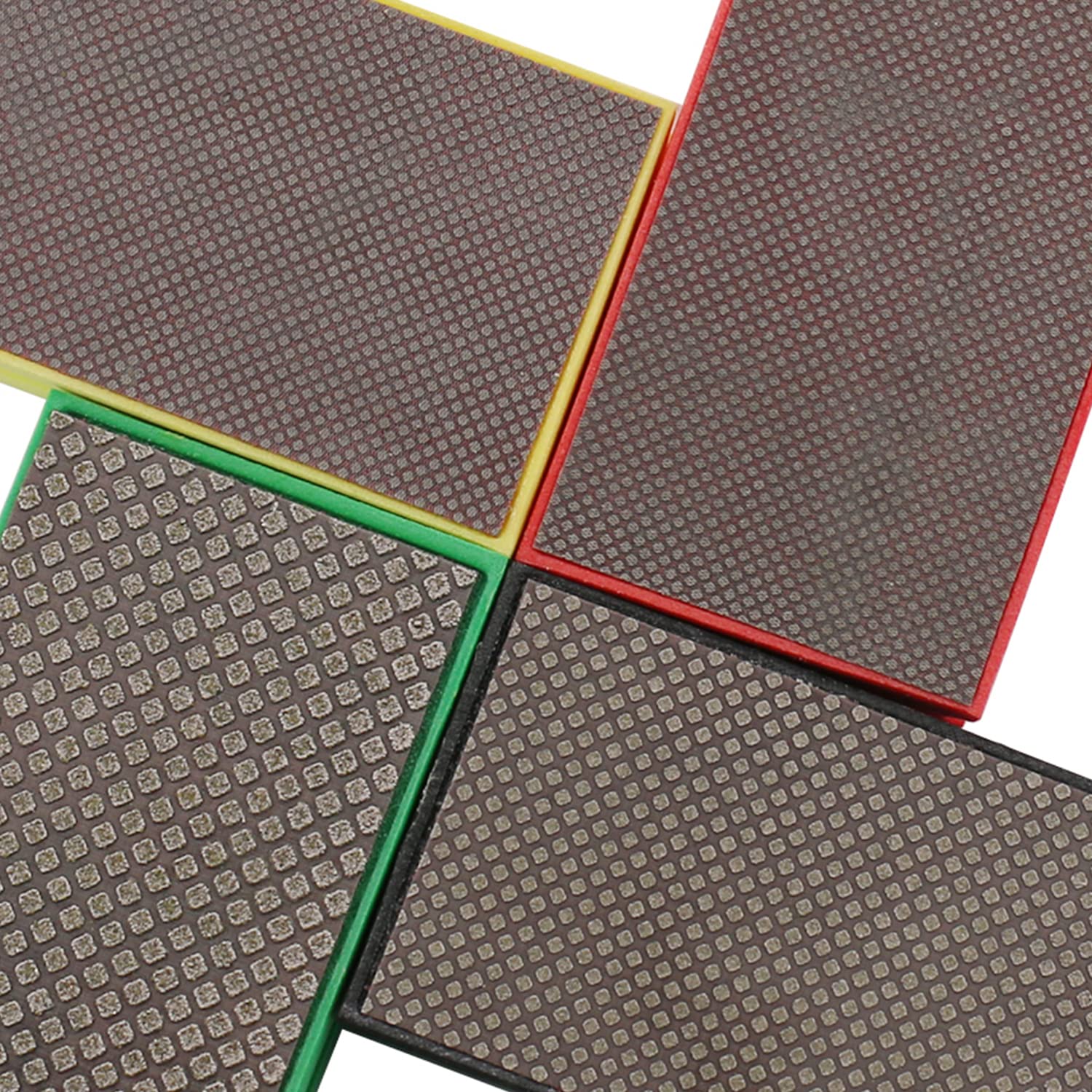 Snapklik.com : Diamond Hand Polishing Pads Foam Back Sanding Blocks For ...