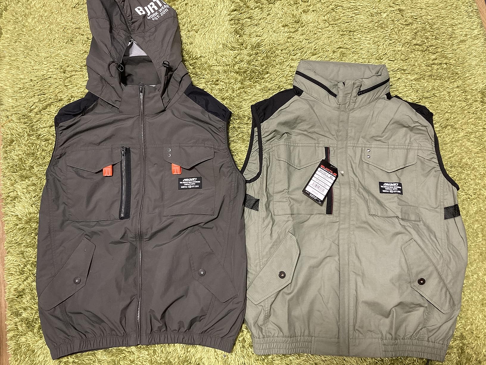 Amazon.co.jp: BURTLE バートル エアークラフトブルゾン(ユニセックス) 春夏用 シルバー AC1184 5 M : ファッション