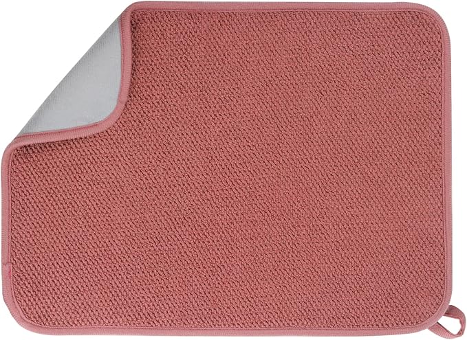 Amazon.com: GeeRic Microfiber Dish Drying Mat, Super Absorbent Kitchen ...