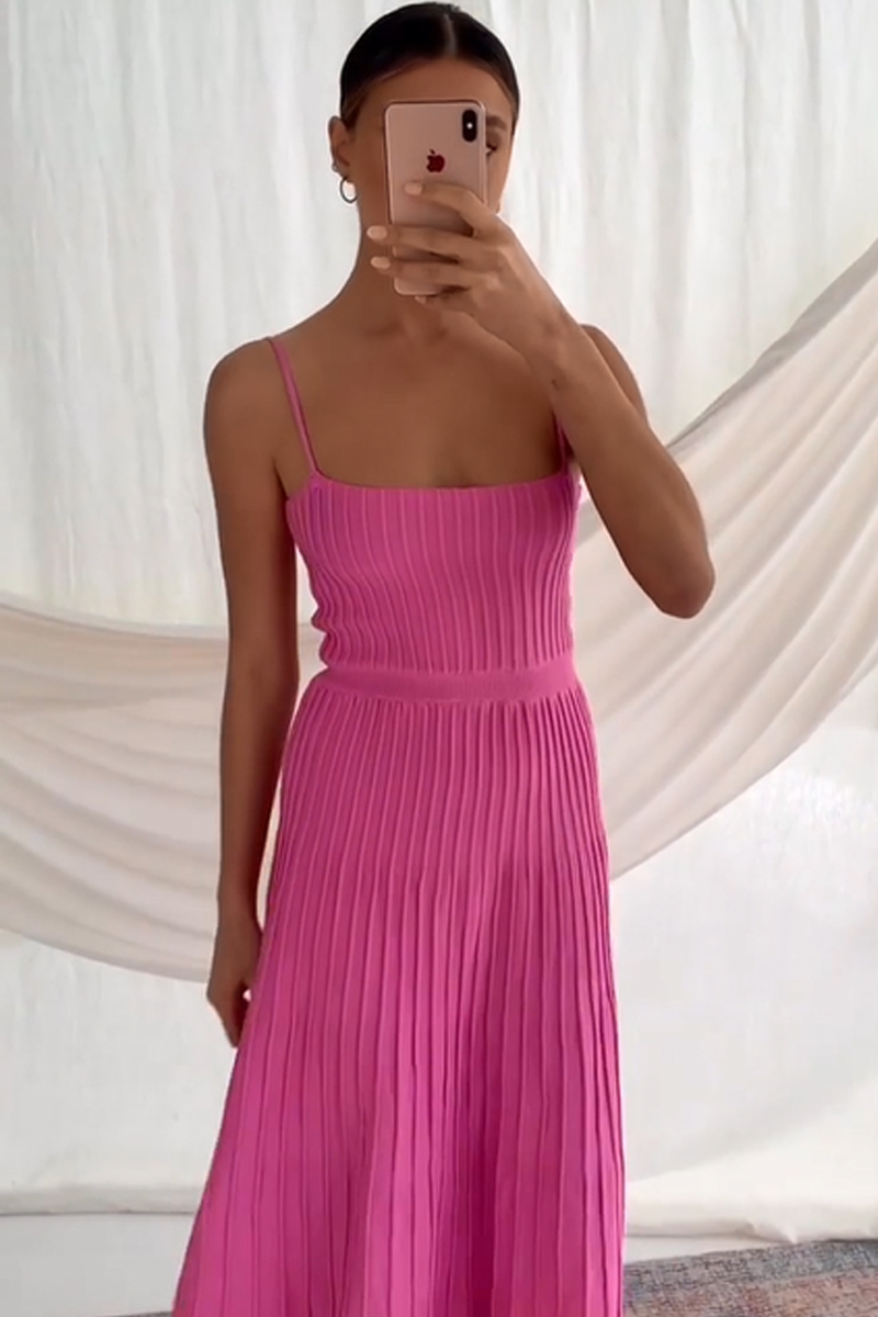 Watch Sexy Sleeveless Spaghetti Strip A Line Maxi Dress For Women on ...