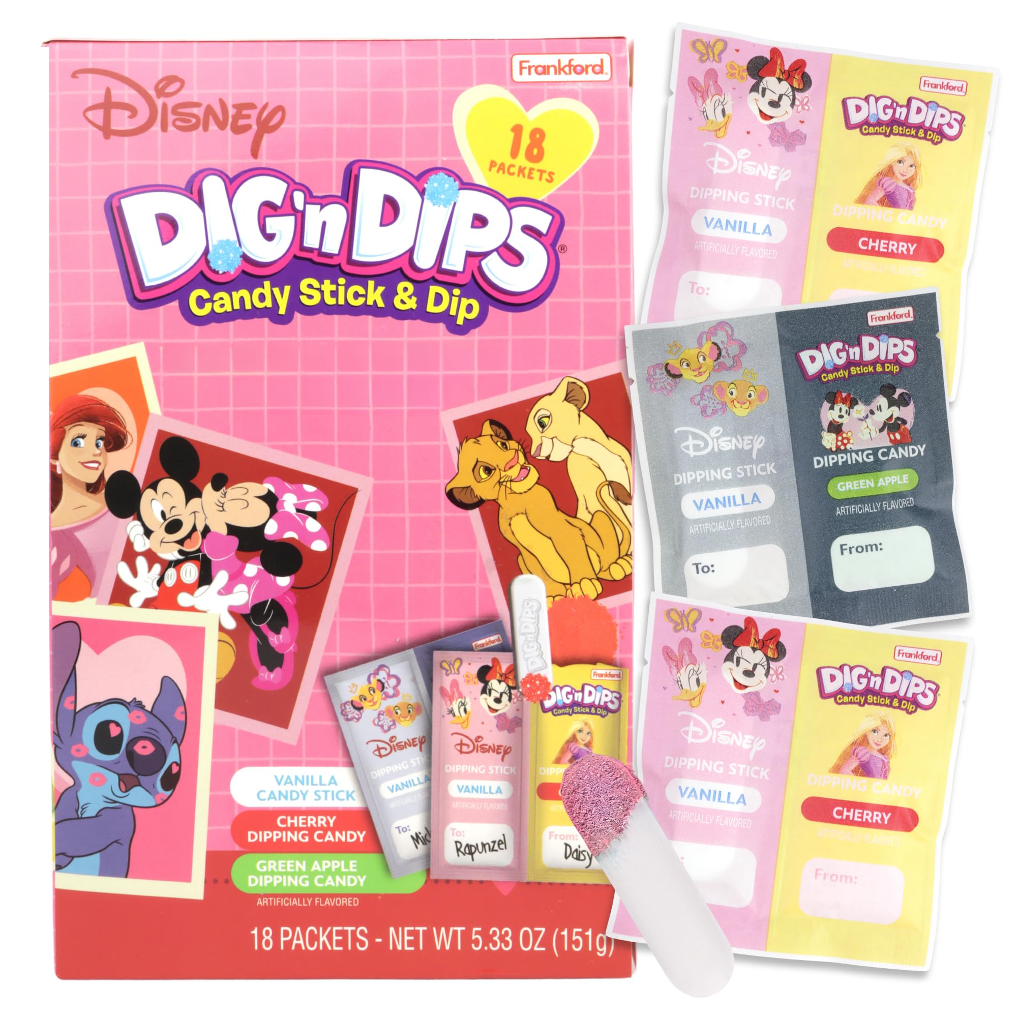 Snapklik.com : 2025 Disney Dig N Dips Box, Birthday Party Favors, Candy ...