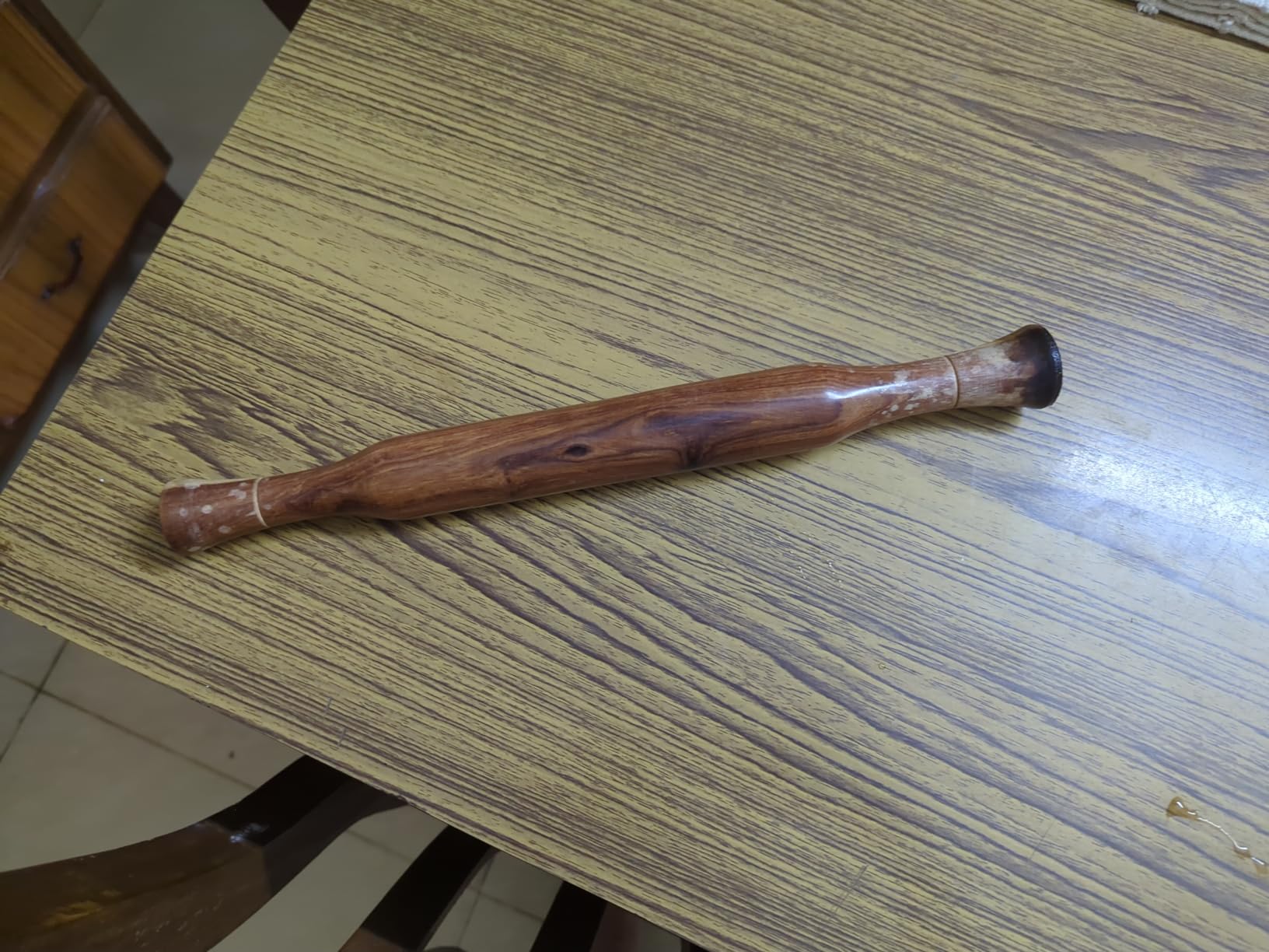 Buy Simran Handicrafts ARMAN SPOONS Royal Teak Wood Rolling Pin/Ghati ...