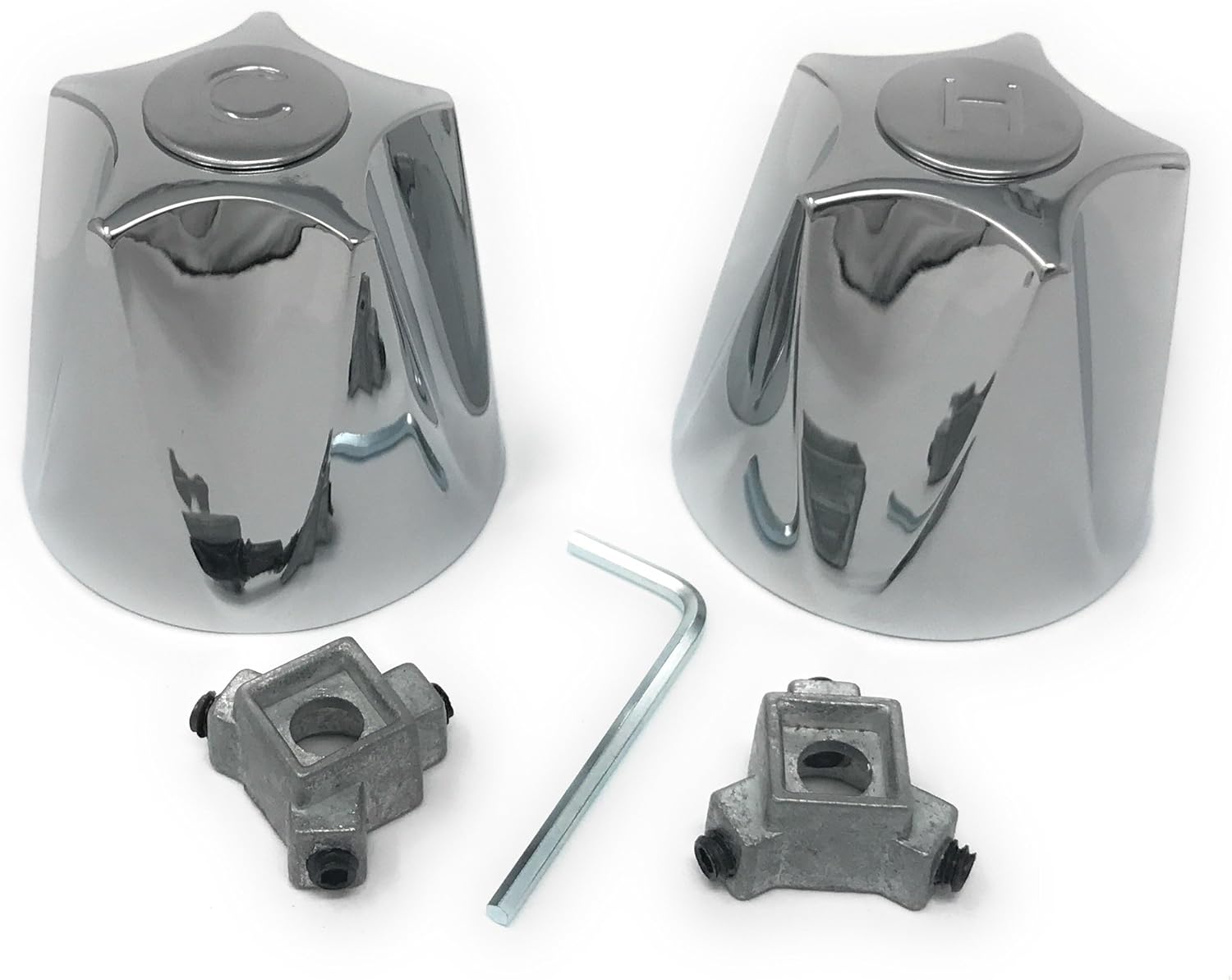 UNIVERSAL HANDLES with 2" Large Square Cavity [2233] Fits-All Shower ...