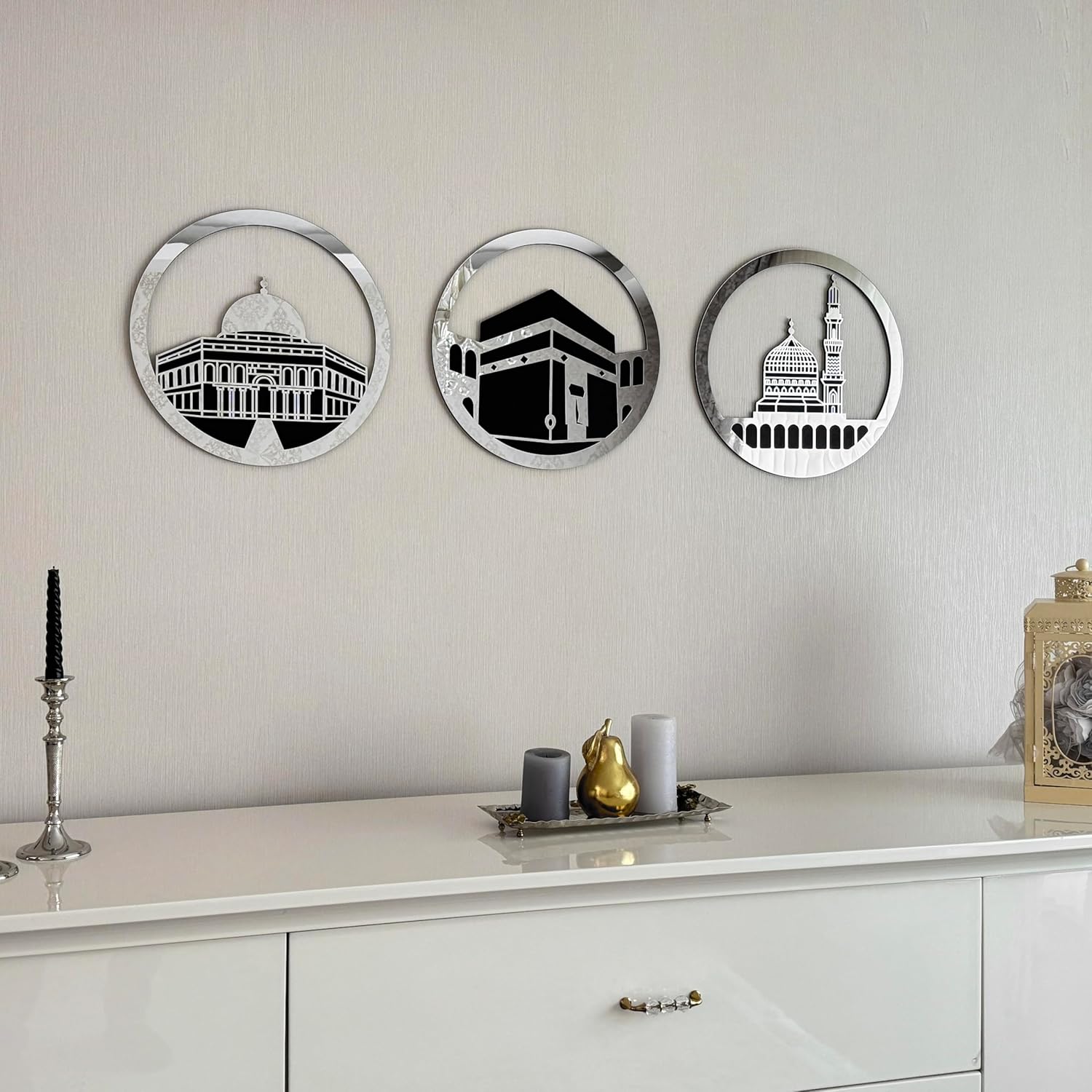 iwa concept Set of Masjid Al Aqsa, Masjid Al-Haram & Masjid An-Nabawi ...